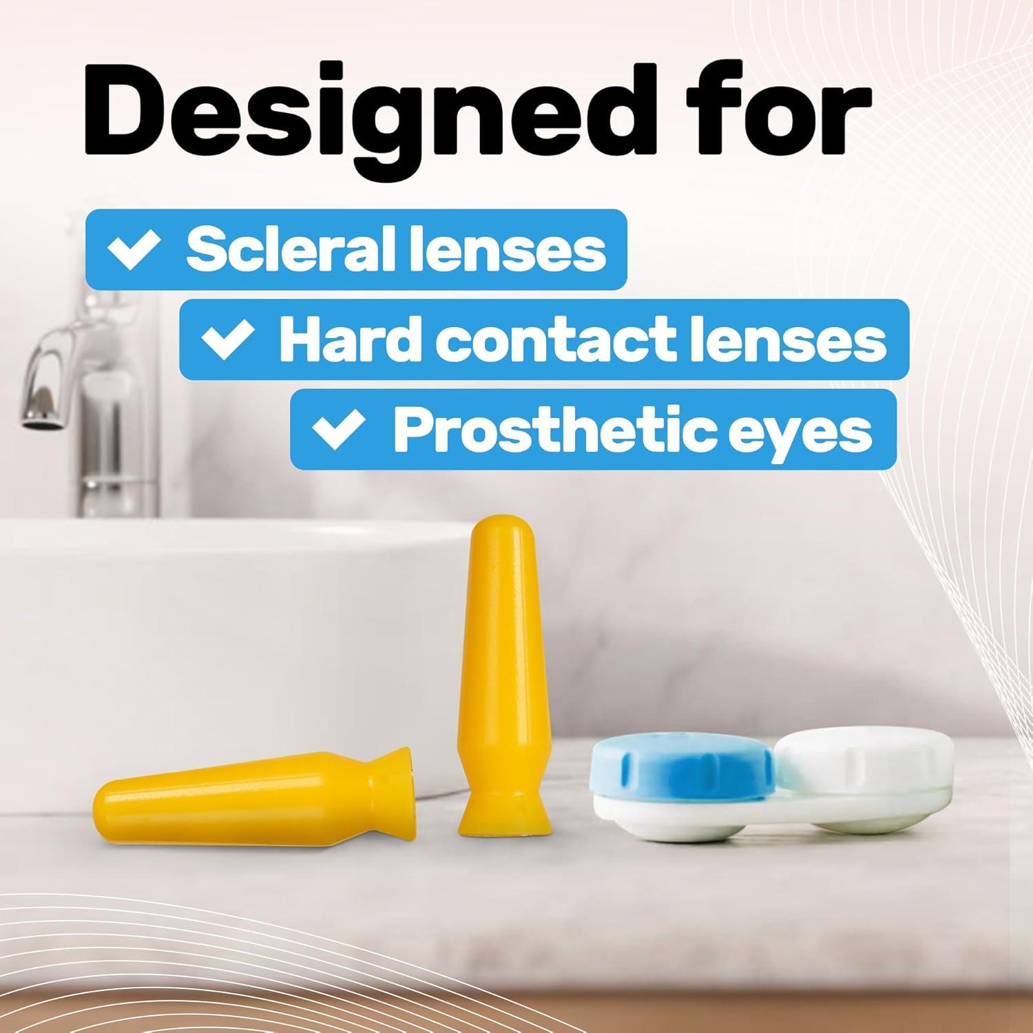 Buy 6 Pack Scleral Lens Inserter & Remover | Ventless Applicator for ...