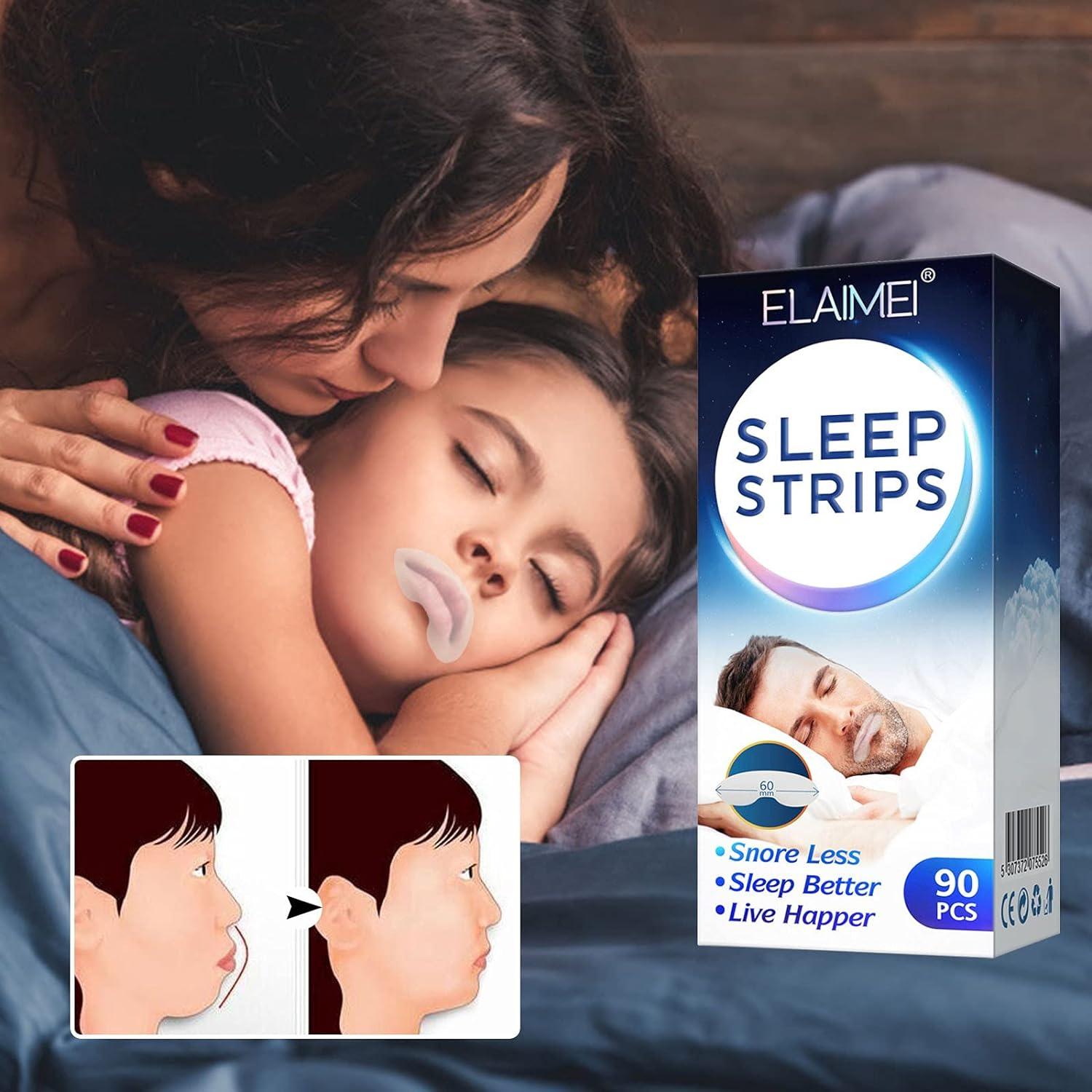 Snoring Sleep Respiratory Breathing Sleep Snoring And Lip Patch ...
