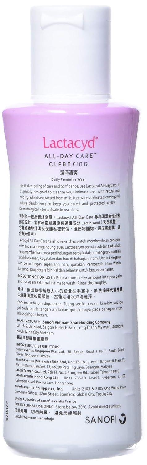 Lactacyd All Day Care Feminine Wash 150ml - Gentle Intimate Cleansing