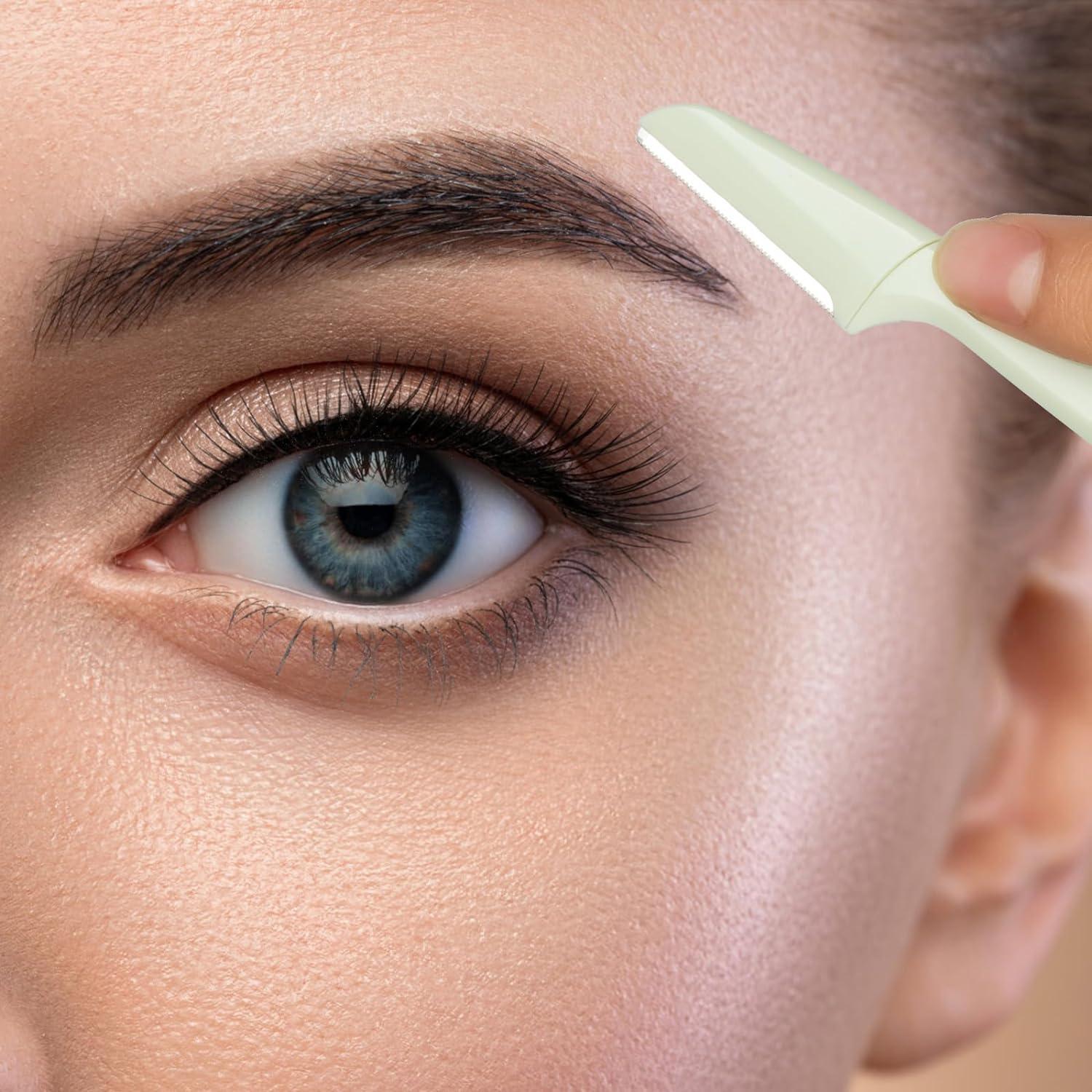 3PCS Women's Eyebrow Razor Set | Portable Trimmer for Facial Hair ...