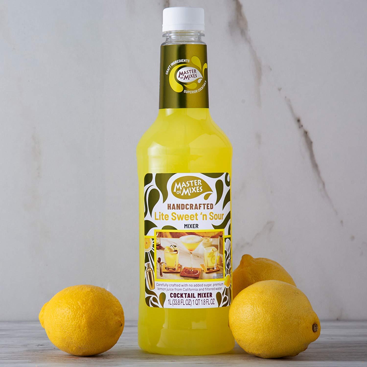 Master of Mixes Sweet N' Sour Lite Drink Mix - 1.75L Bottle (59.2 Fl Oz ...