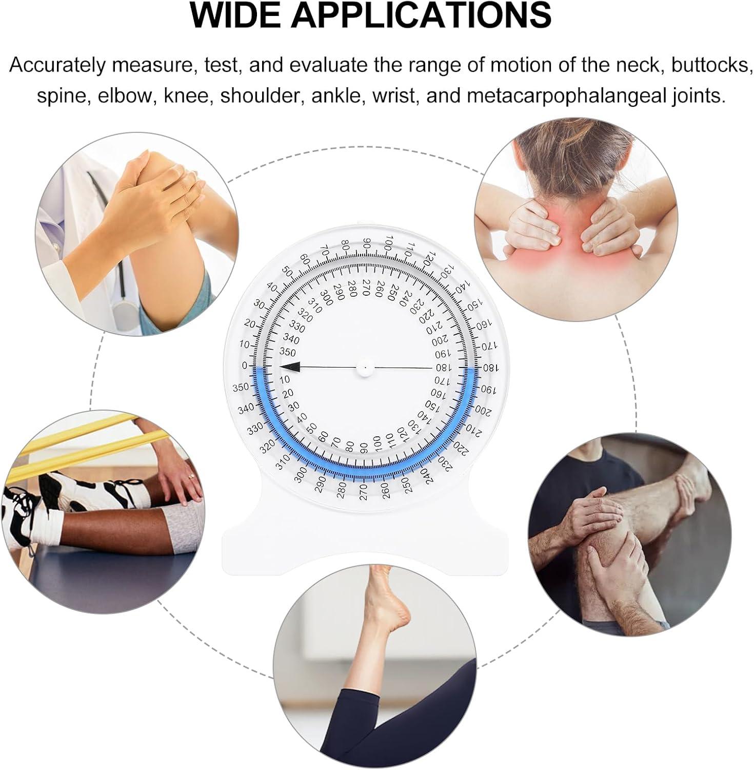 Buy Therapy Inclinometer PT - Accurate ROM Angle Finder & Joint ...