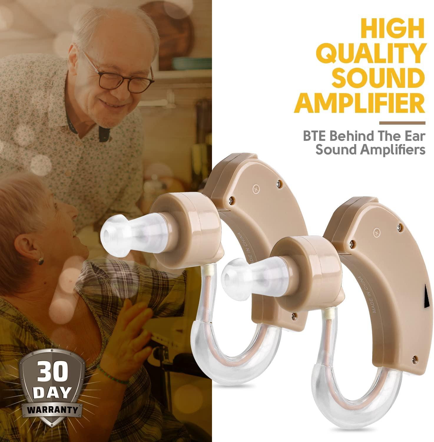 Super Mini BTE Sound Amplifiers for Better Hearing - Set of 2 | Buy Now ...