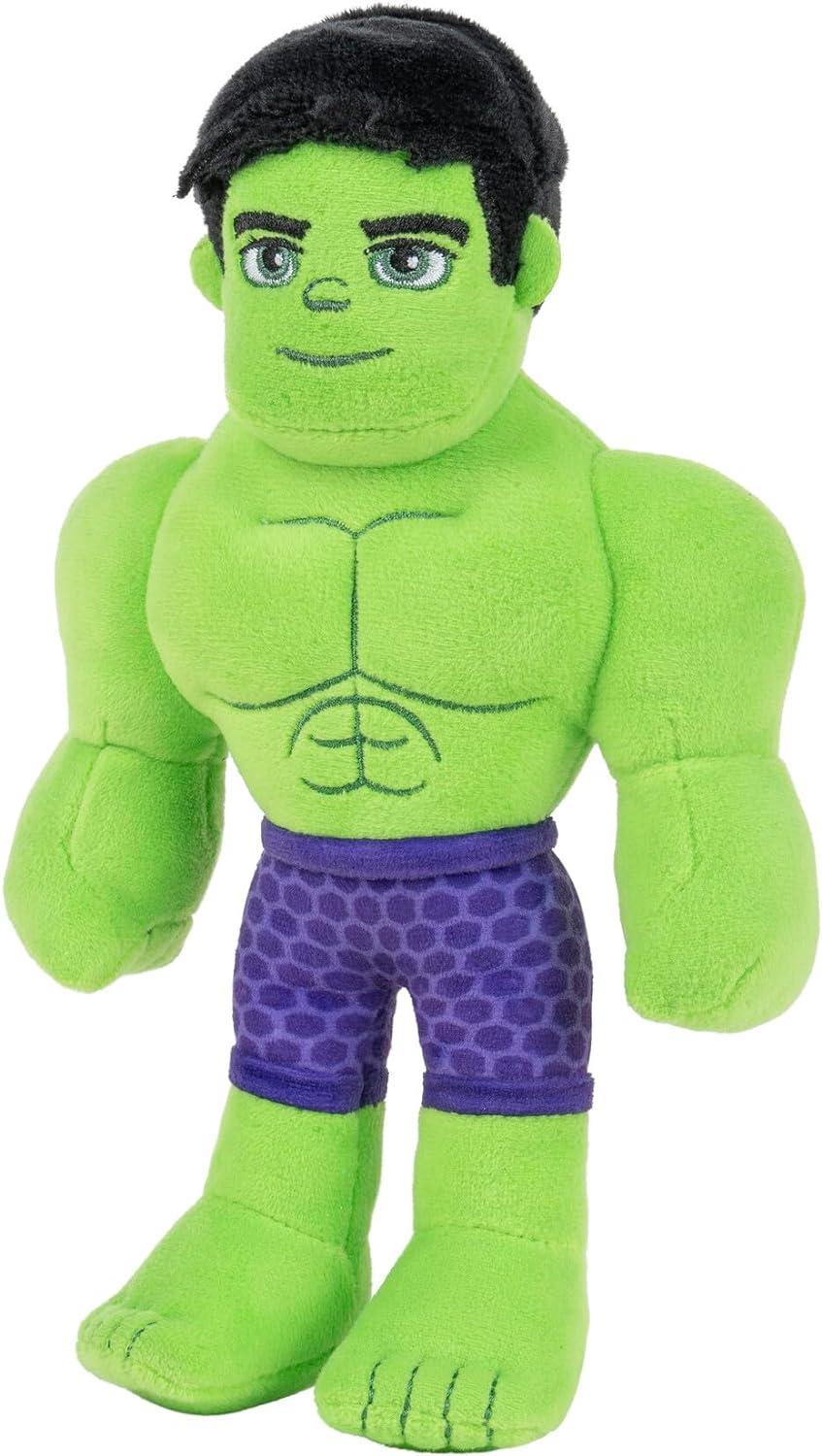Marvel Spidey & His Amazing Friends 8-Inch Little Plush Hulk Toy | Ages ...