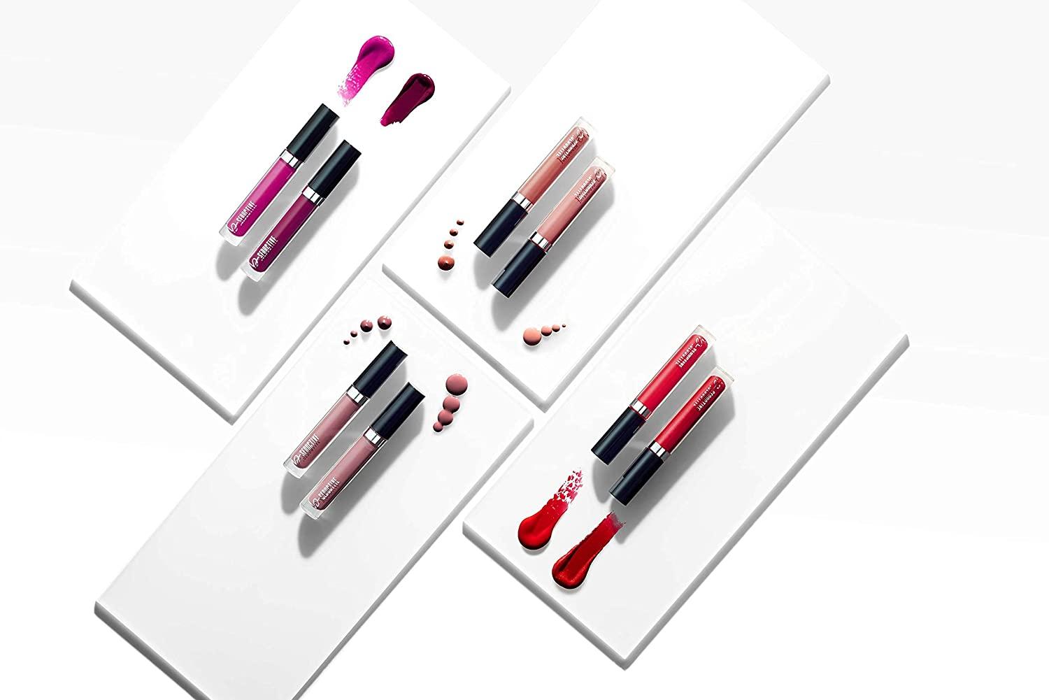 b.Seductive 3-Piece Lip Kit: Longwear Smudge Proof Liquid Lip Colors ...