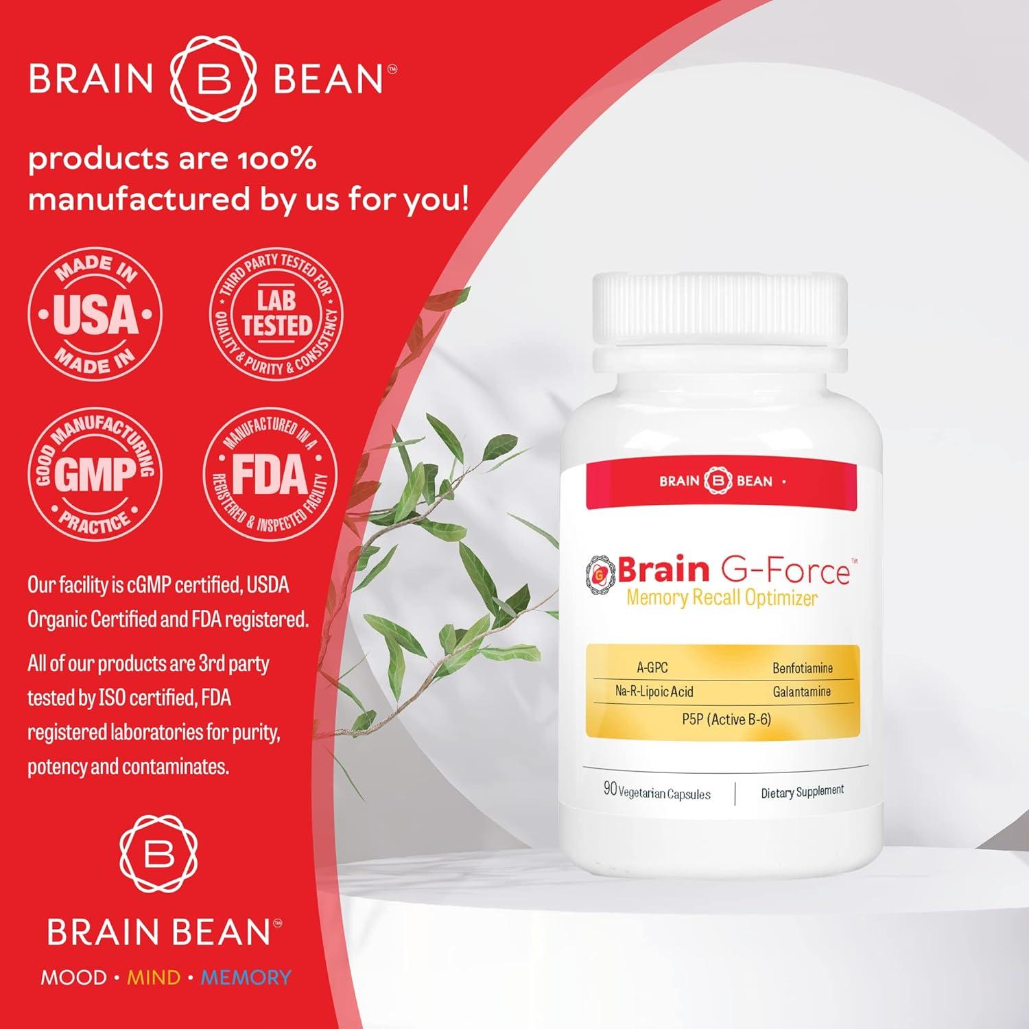 Brain G-Force Supplement - Optimal Brain Function with Galantamine R ...