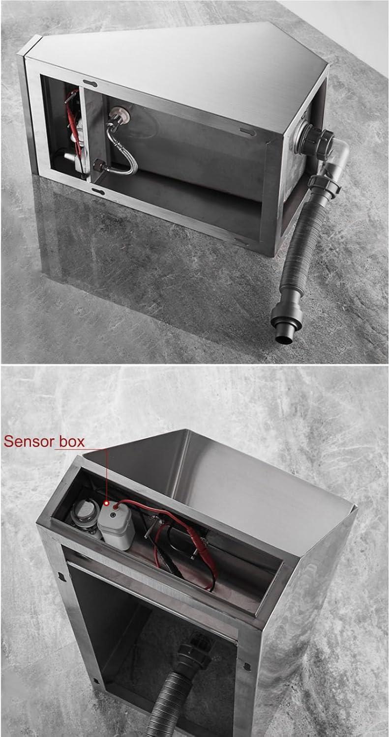 Automatic Sensor Urinal Toilet Washout Urinal Wall Mounted Intelligent ...