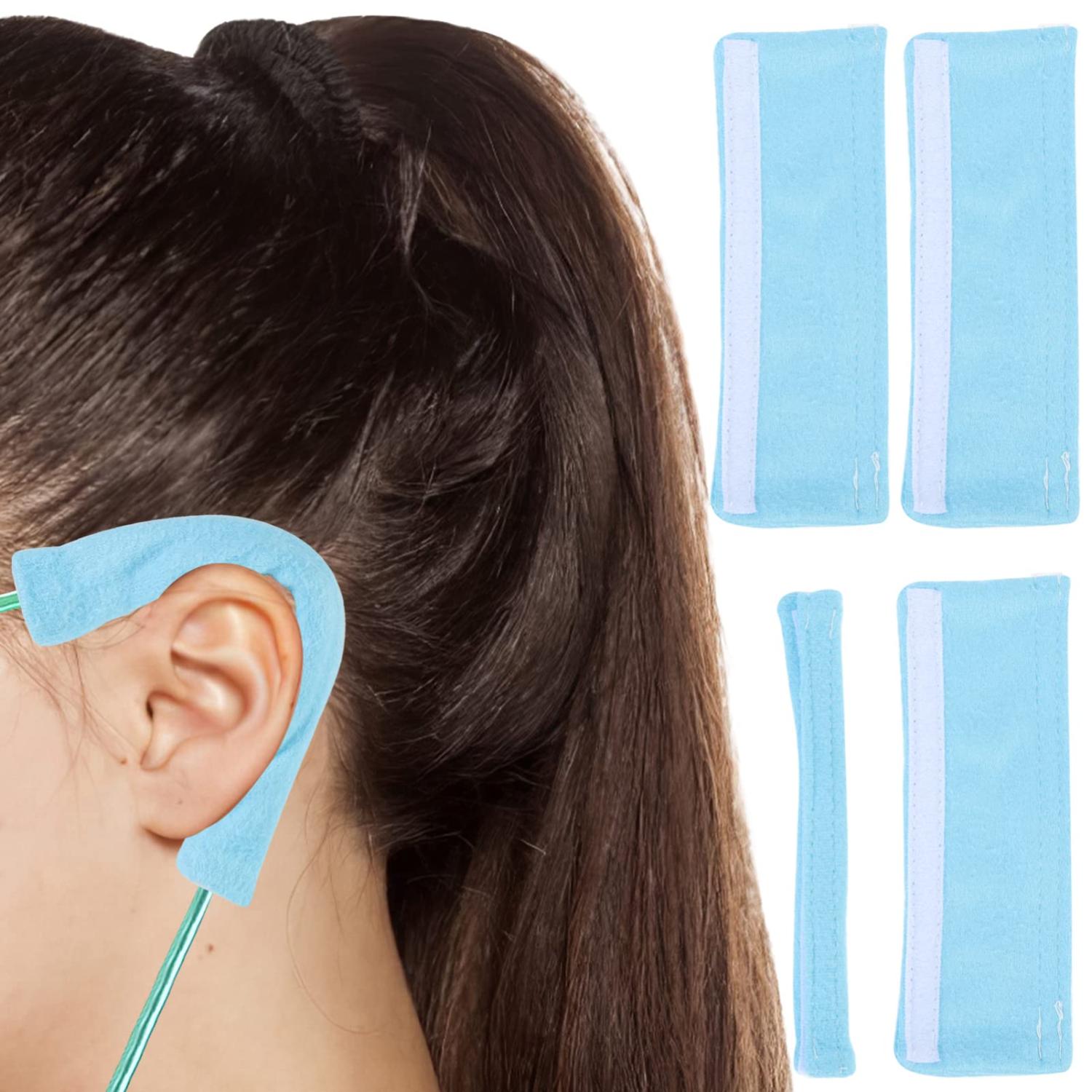 Soft Oxygen Ear Pads for Comfortable Oxygen Therapy | Set of 4 Nasal ...