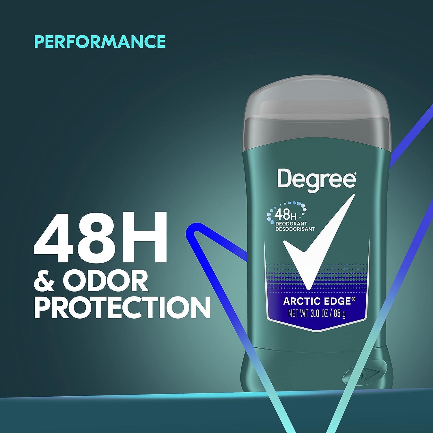 Degree Men Arctic Edge Deodorant 3 oz - 48-Hour Odor Protection | Buy ...