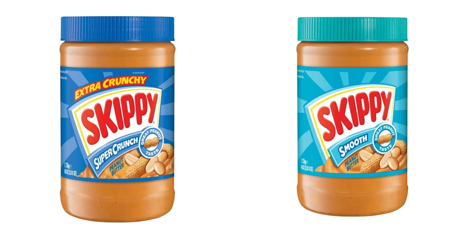 4x Skippy Extra Crunchy Super Crunch Peanut Butter 1.13kg & 4x Skippy ...