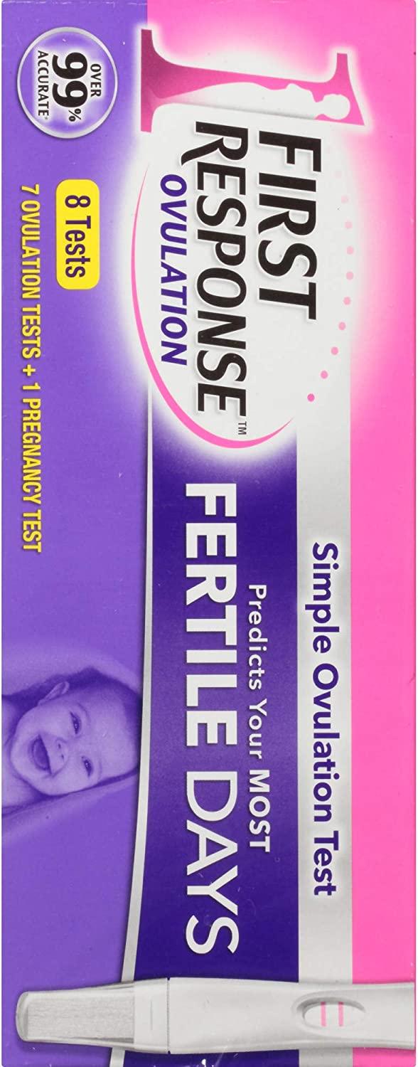 First Response Ovulation & Pregnancy Test Kit - 7 Ovulation & 1 ...