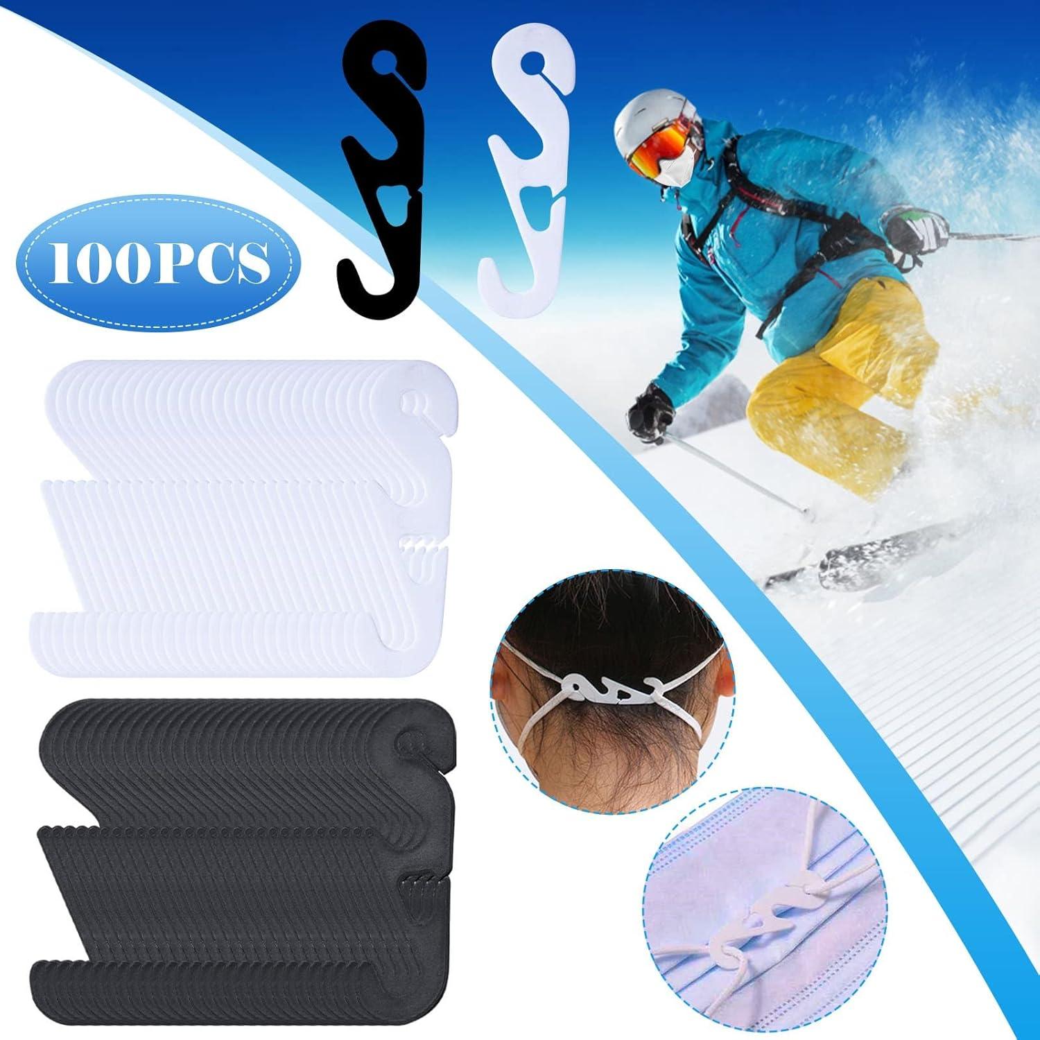 100 Pieces Adjustable Masking Hooks - Non-Slip Mask Holder & Ear ...