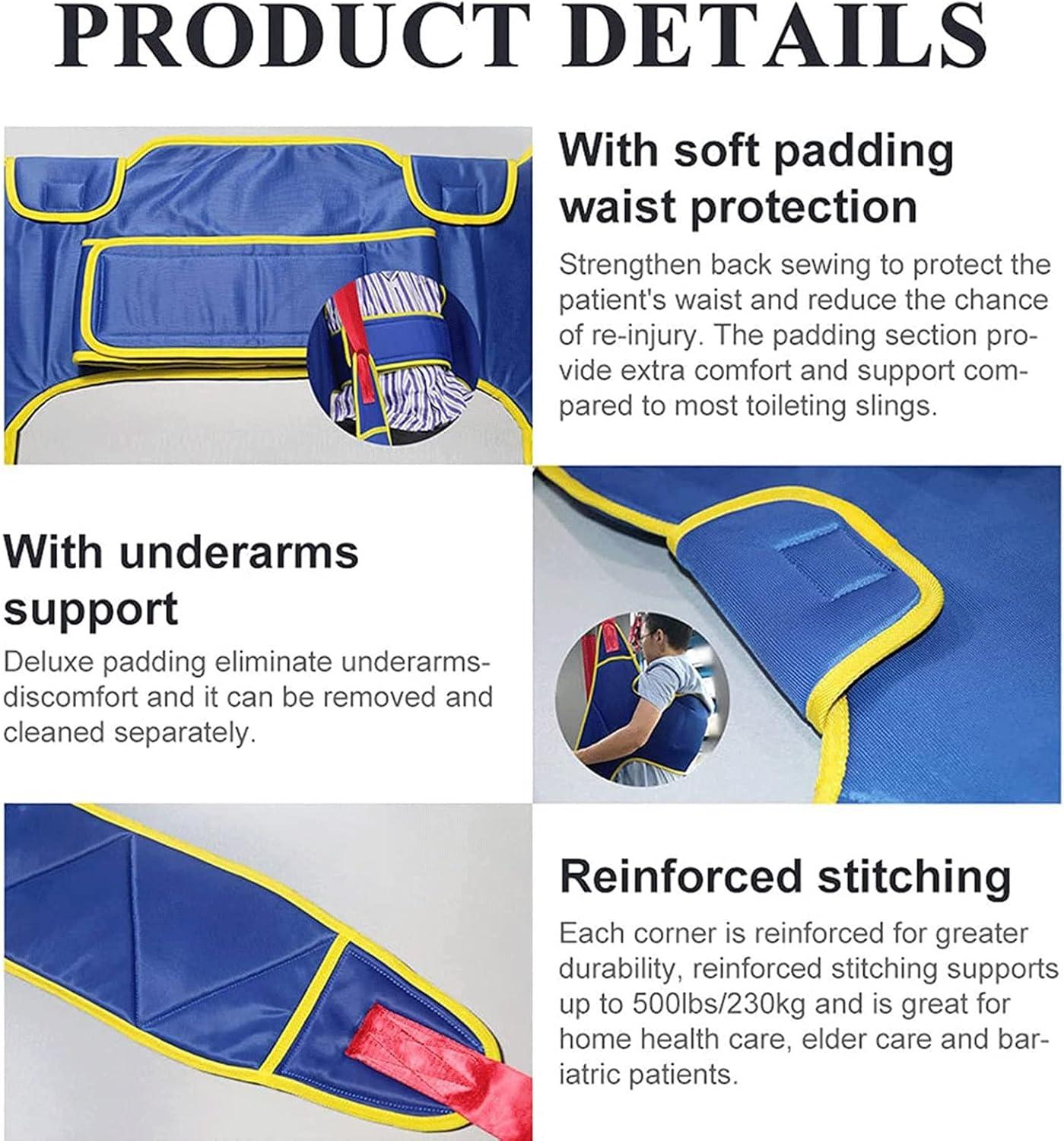 Patient Lifting Slings One Piece Patient Lift Sling Patient Lift Sling ...