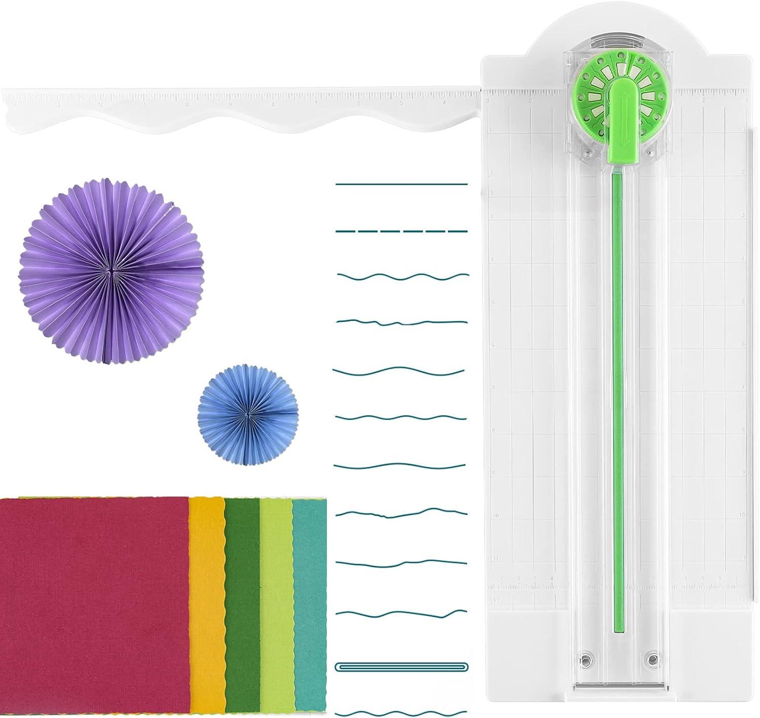 12-in-1 Craft Paper Edge Cutter - Versatile Shapes for DIY Projects ...