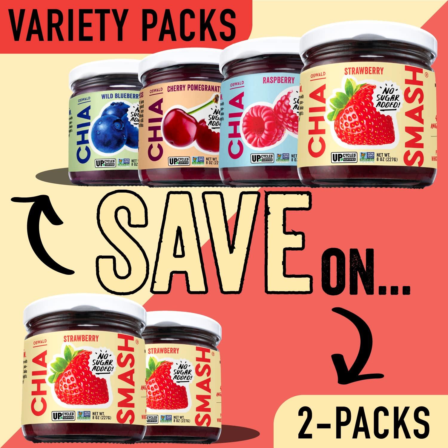 Oswald Co. Strawberry Chia Smash - 8 OZ Jar | Buy Now with Express ...