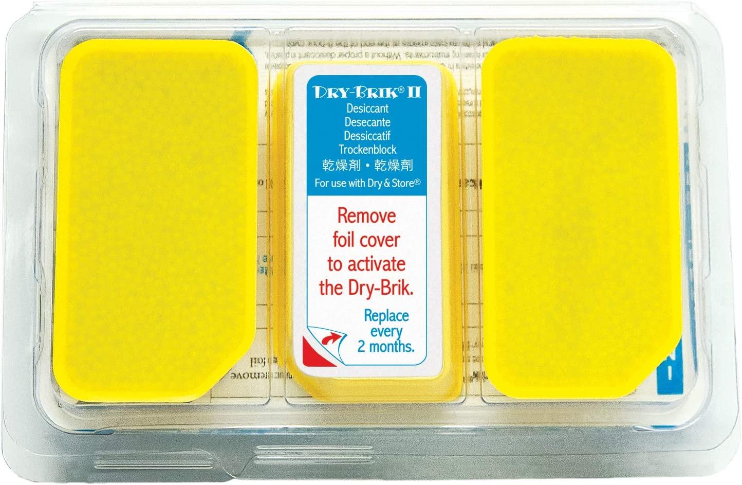 Dry & Store Dry-Brik II Desiccant Blocks - 6 Blocks (2 Packs ...