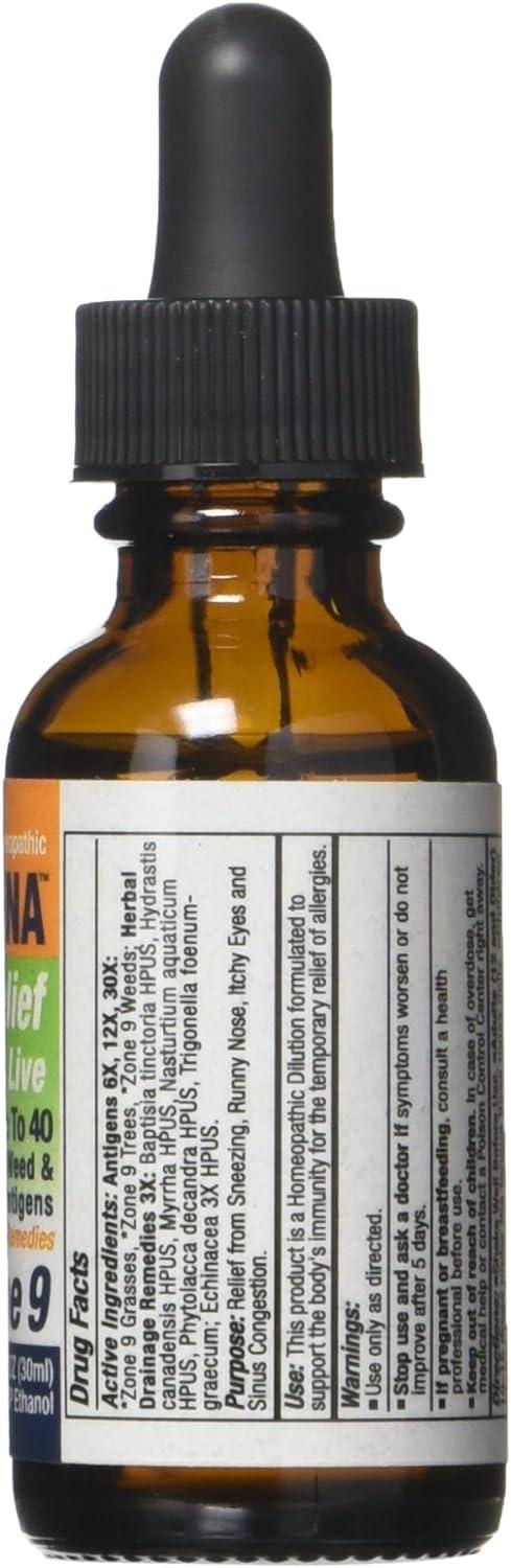 Progena Allergena GTW Zone 9 - 1 oz Fluid | Allergy Relief Supplement ...