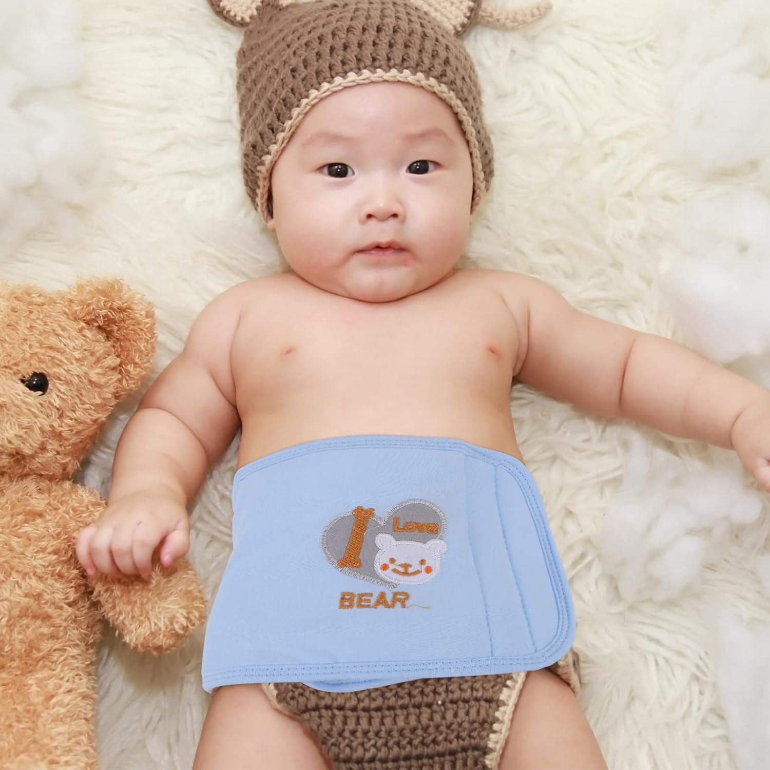 3-Pack Baby Umbilical Cord Stomach Binder | Infant Belly Wrap for ...