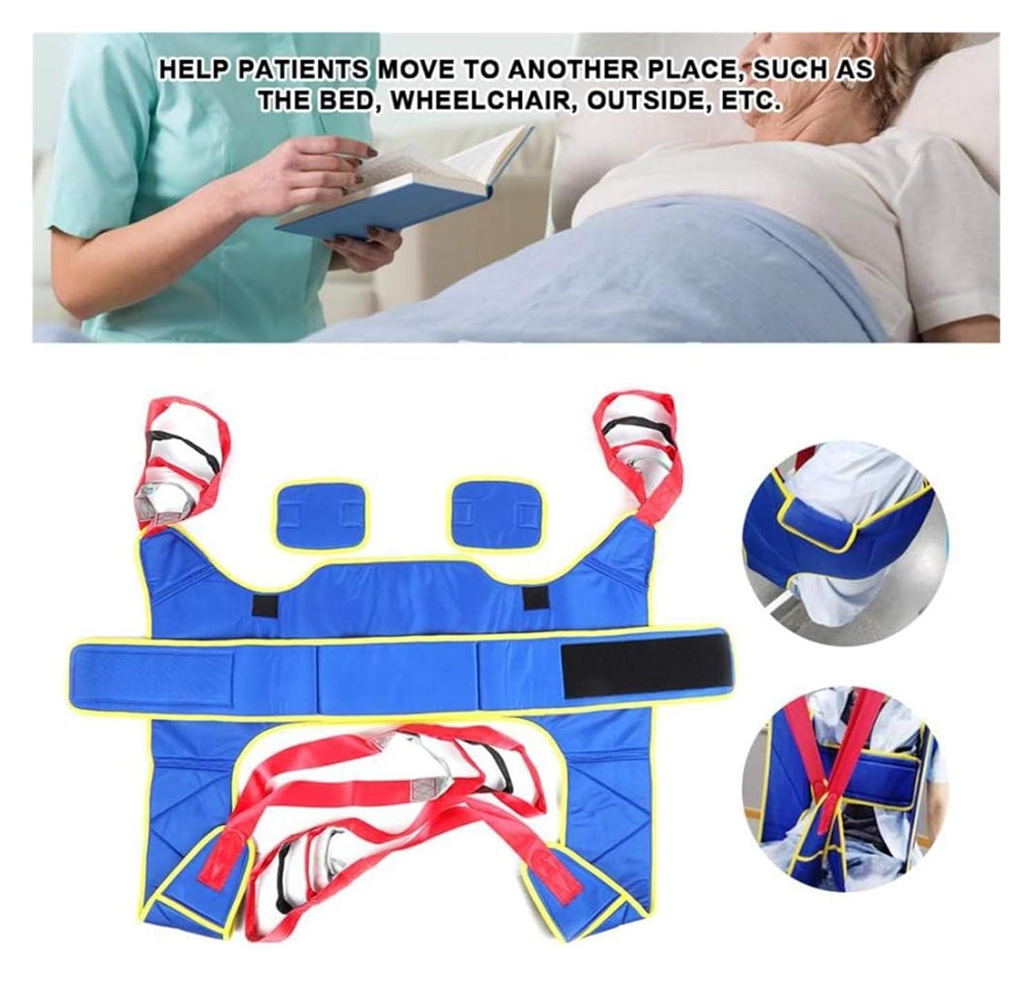 Liulijun Transfer Care Lifter - Full Body Sling Lift with 4-Point ...