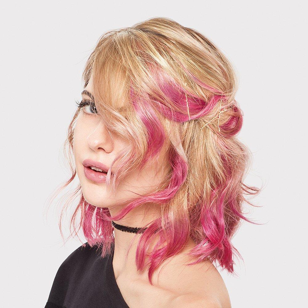 L'Oreal Paris Colorista Hot Pink Semi-Permanent Hair Color for Light ...