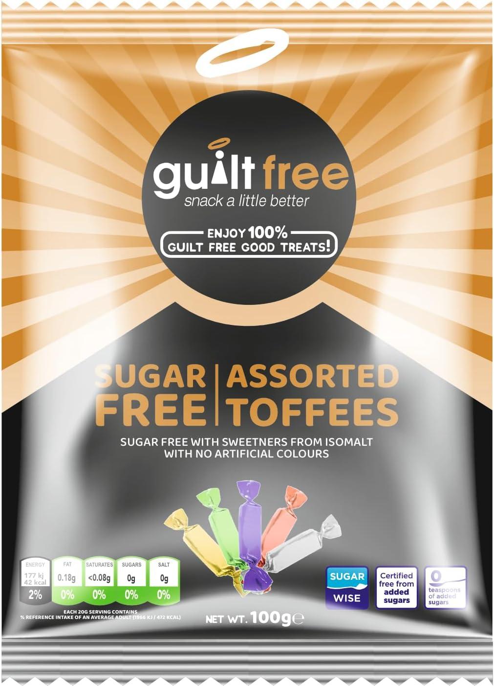 Guiltfree Sugar Free Assorted Toffees Retro Classic Sweet Milk ...