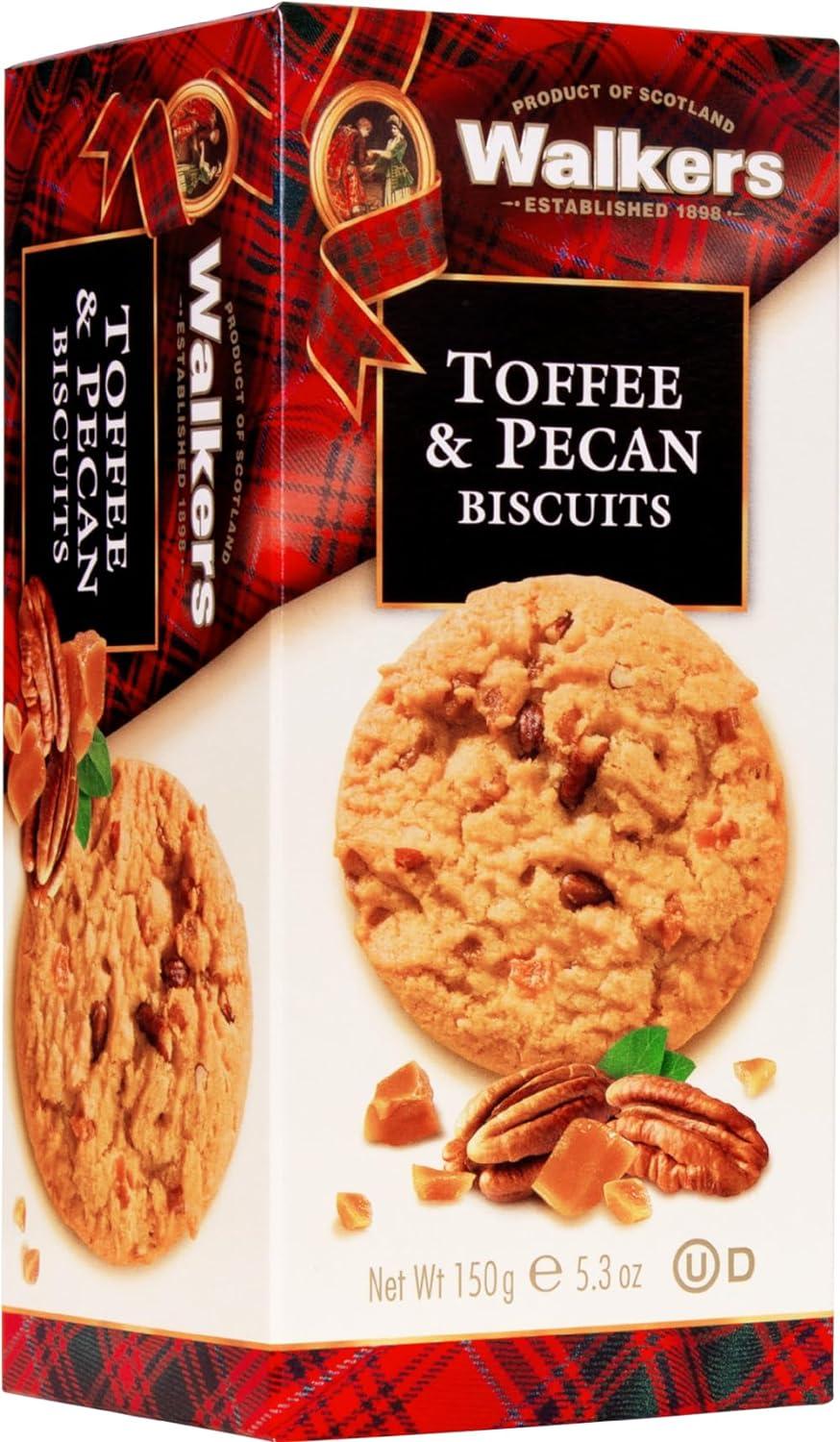 Walkers Shortbread Cookies Selection - Belgian Chocolate Chunk Toffee ...