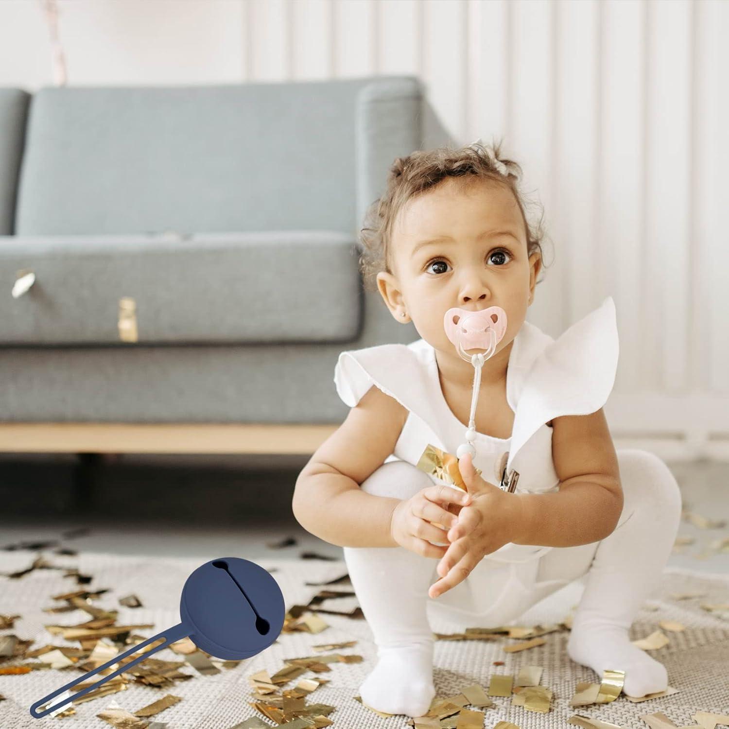 Baby Dummy Case Pacifier Case Travel Soother Box Transparent Soother ...