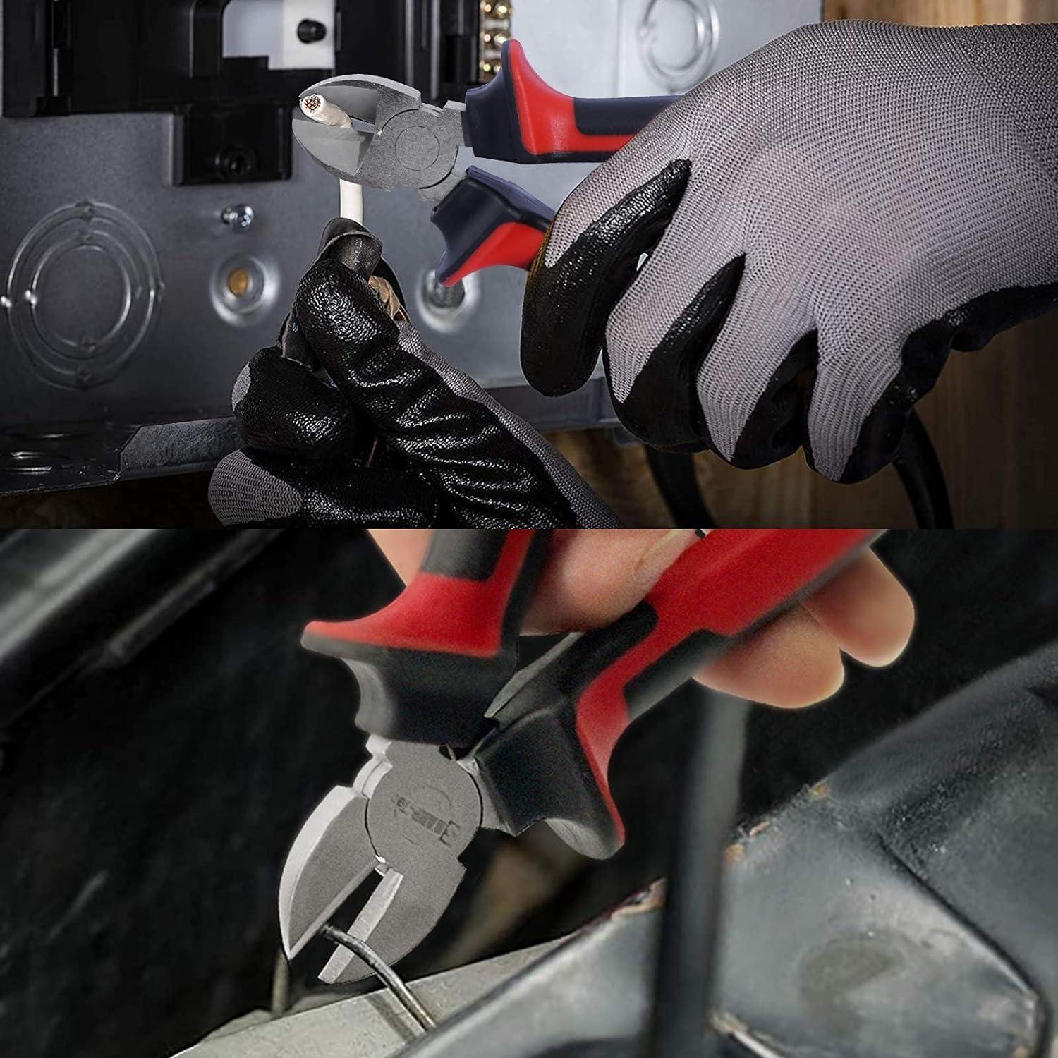 Sharp-Tec 160mm Diagonal Cutting Pliers - Professional Precision Wire ...