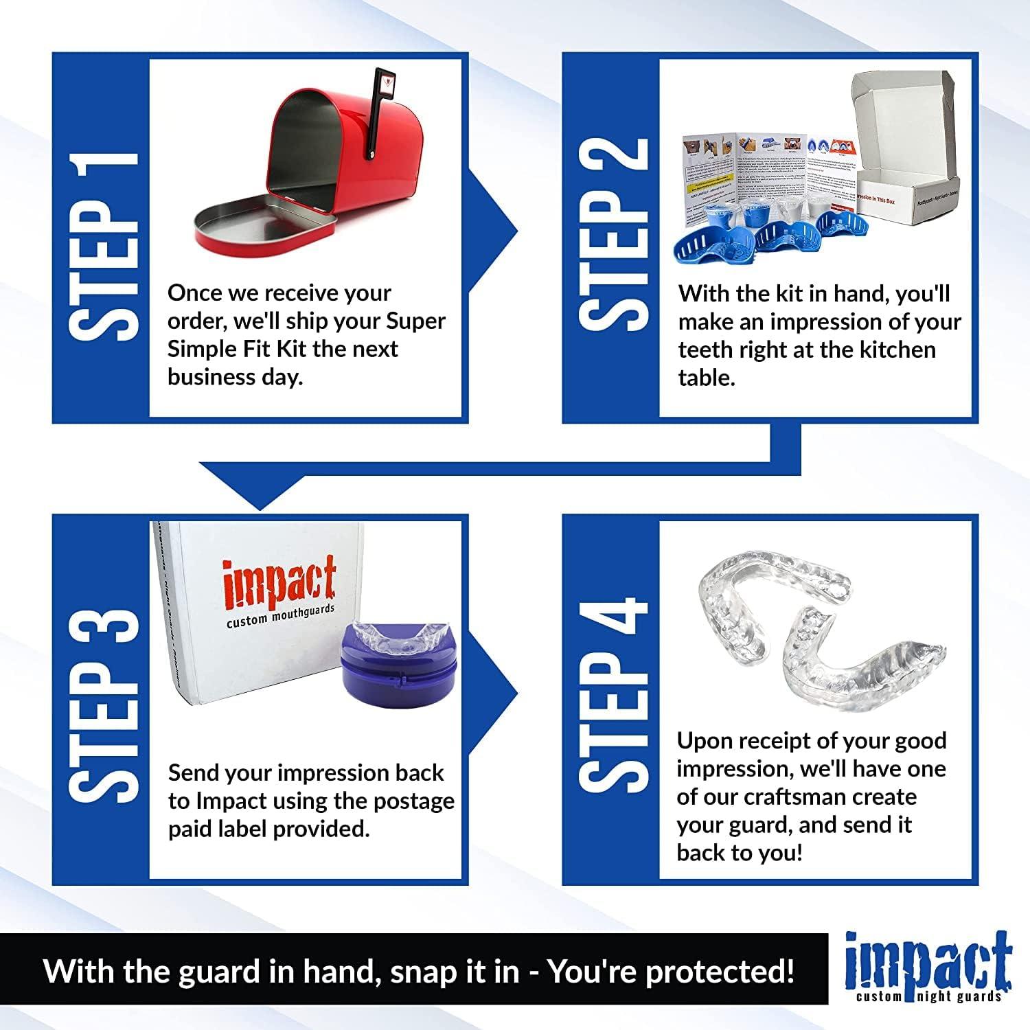 Custom Hybrid Night Guard 2mm Upper | Impact Nightguards | Buy Now with ...