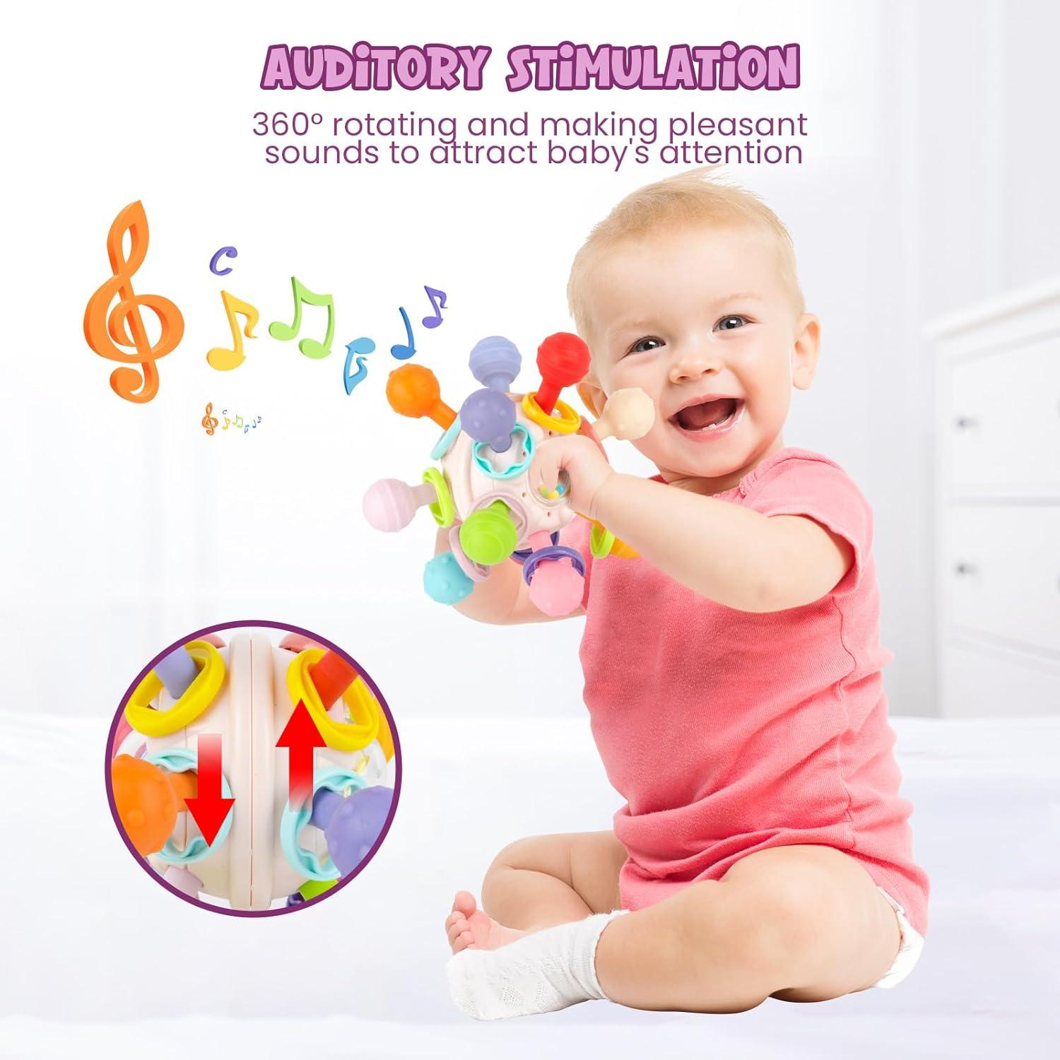 Montessori Baby Biting Toys | Pedagogical Learning Toys for Toddlers ...
