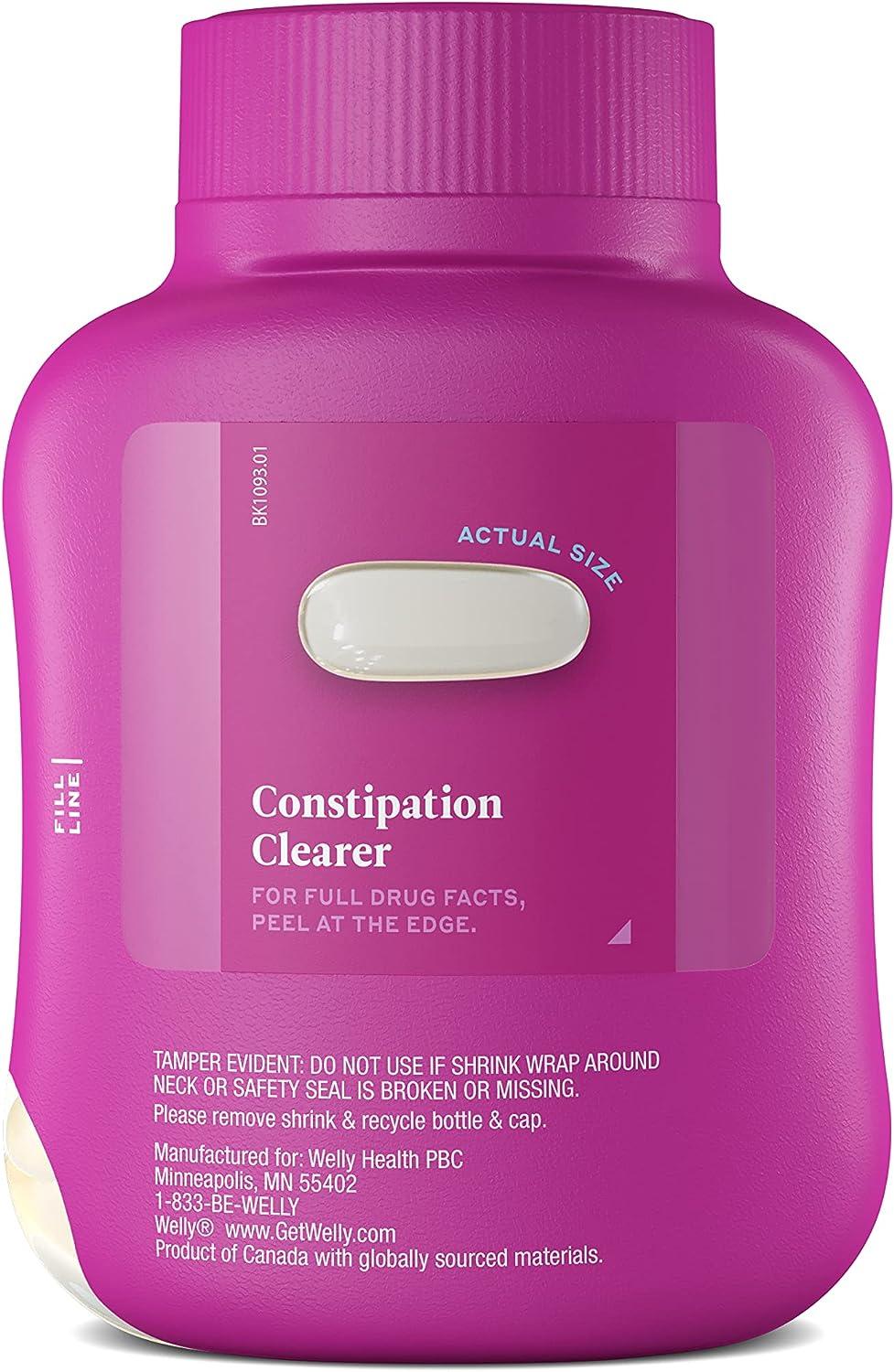 Welly Remedies OTC Constipation Clearer | Stool Softener/Laxative with ...