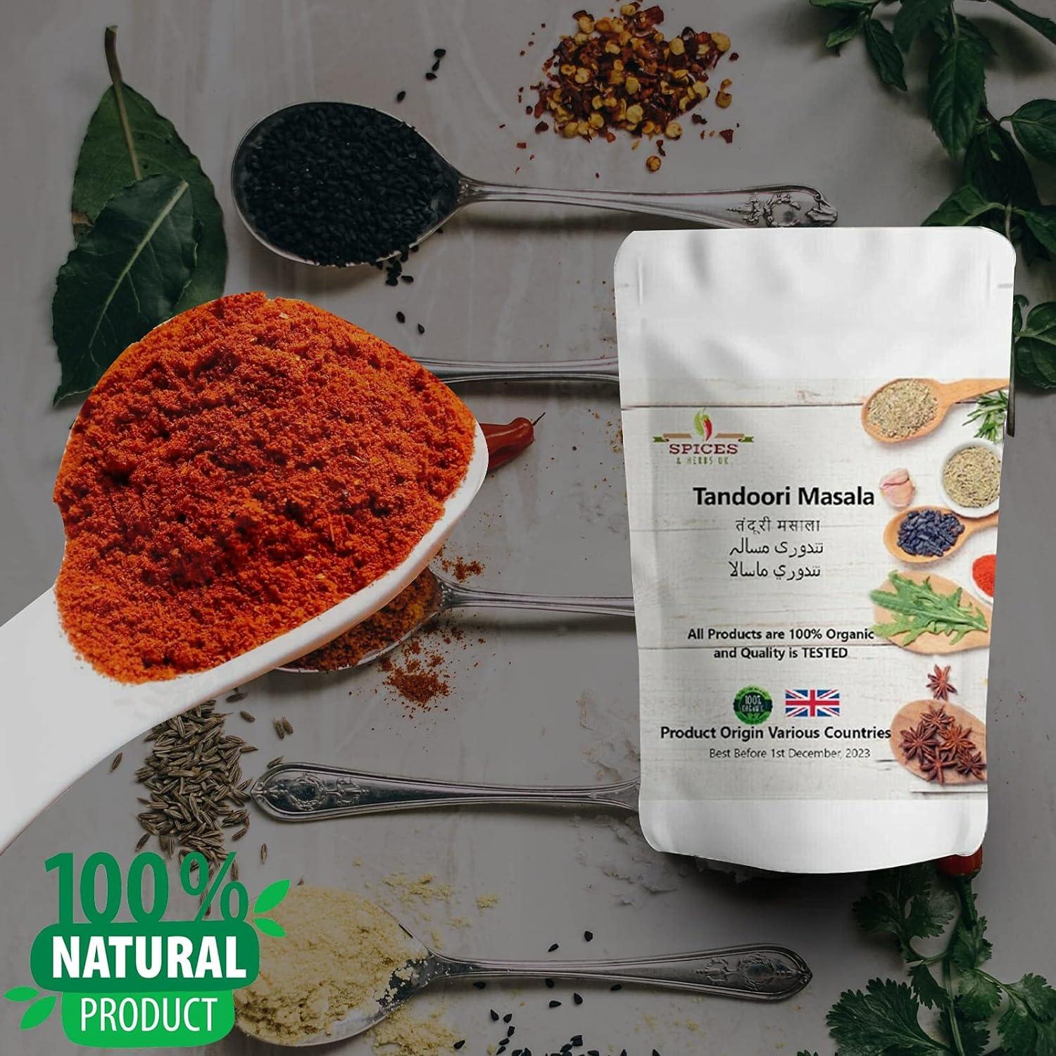 Tandoori Masala Powder - Premium Quality Blend for Meat & Chicken ...