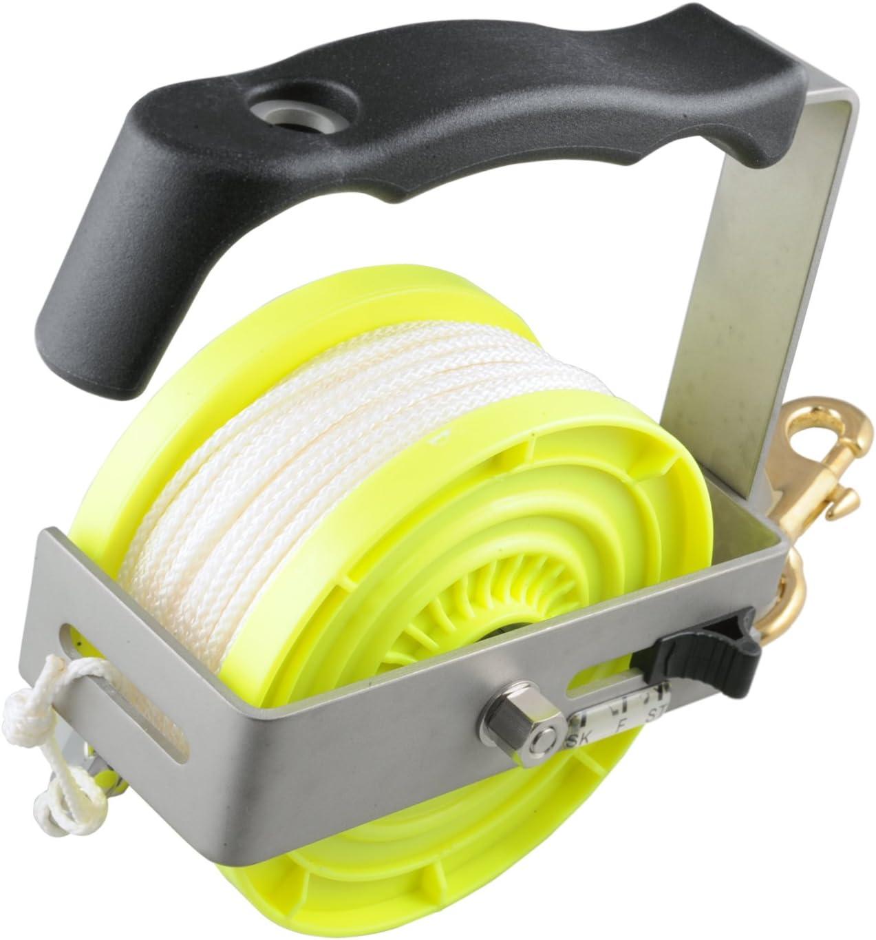 Promate Dive Reel Aluminum 150 ft String - Heavy Duty Multi-Purpose ...