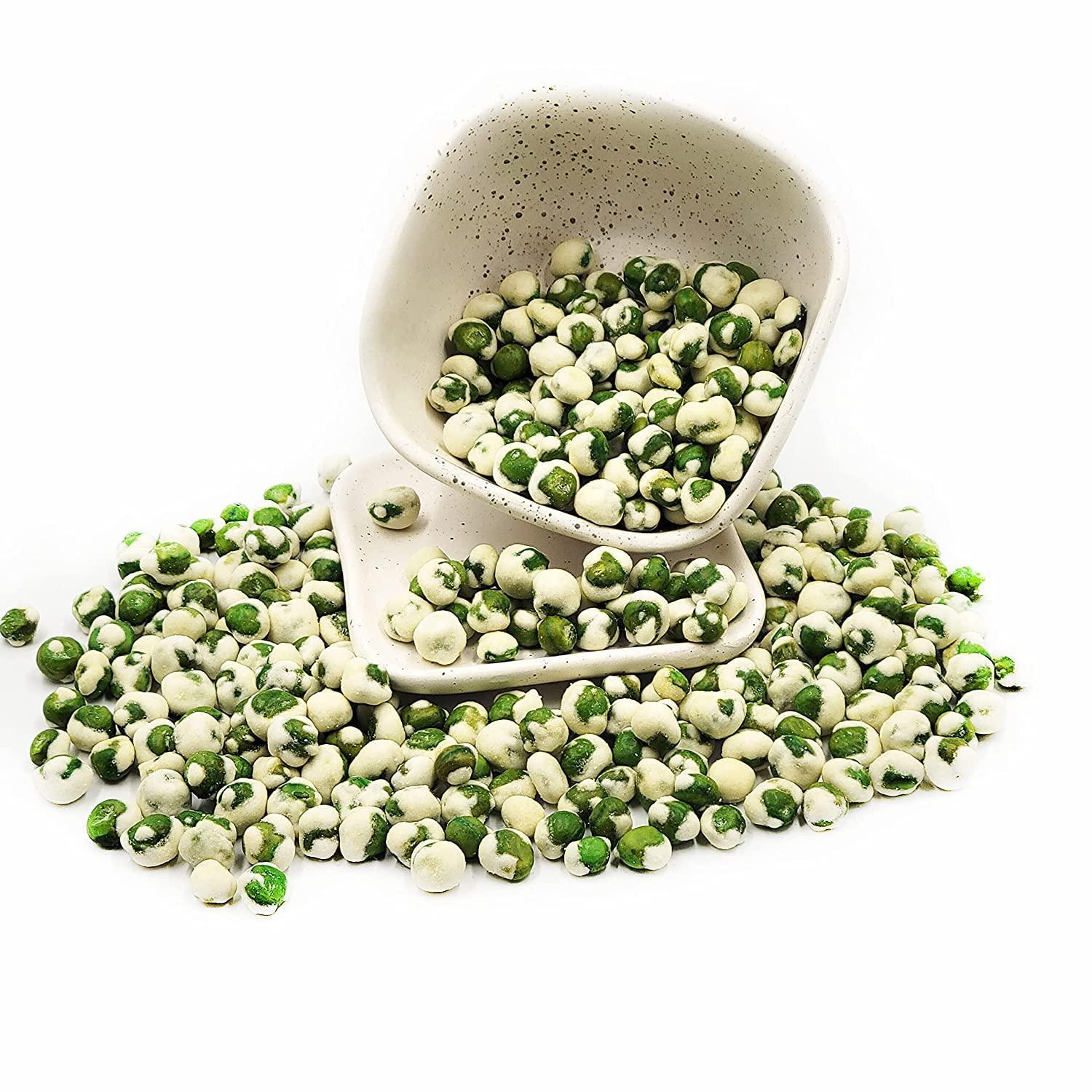 Wasabi Peas: Spicy Hot & Salty Crunchy Snack with a Sweet Hint | Non ...