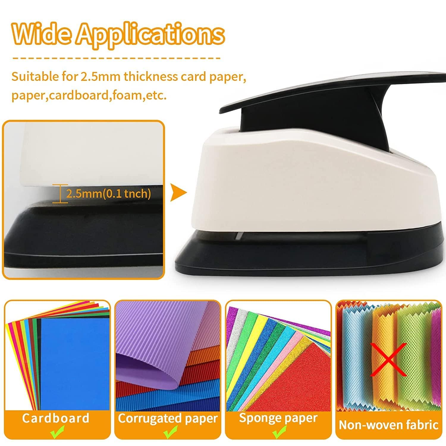 Circle Paper Punch Set - 1 inch, Large Hole Punch, Crafting Tool - 3pcs ...