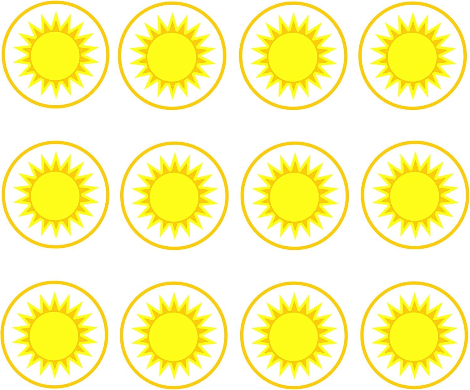 24 Sun Cake Topper Edible Sunshine Baby Shower Decorations First Trip ...