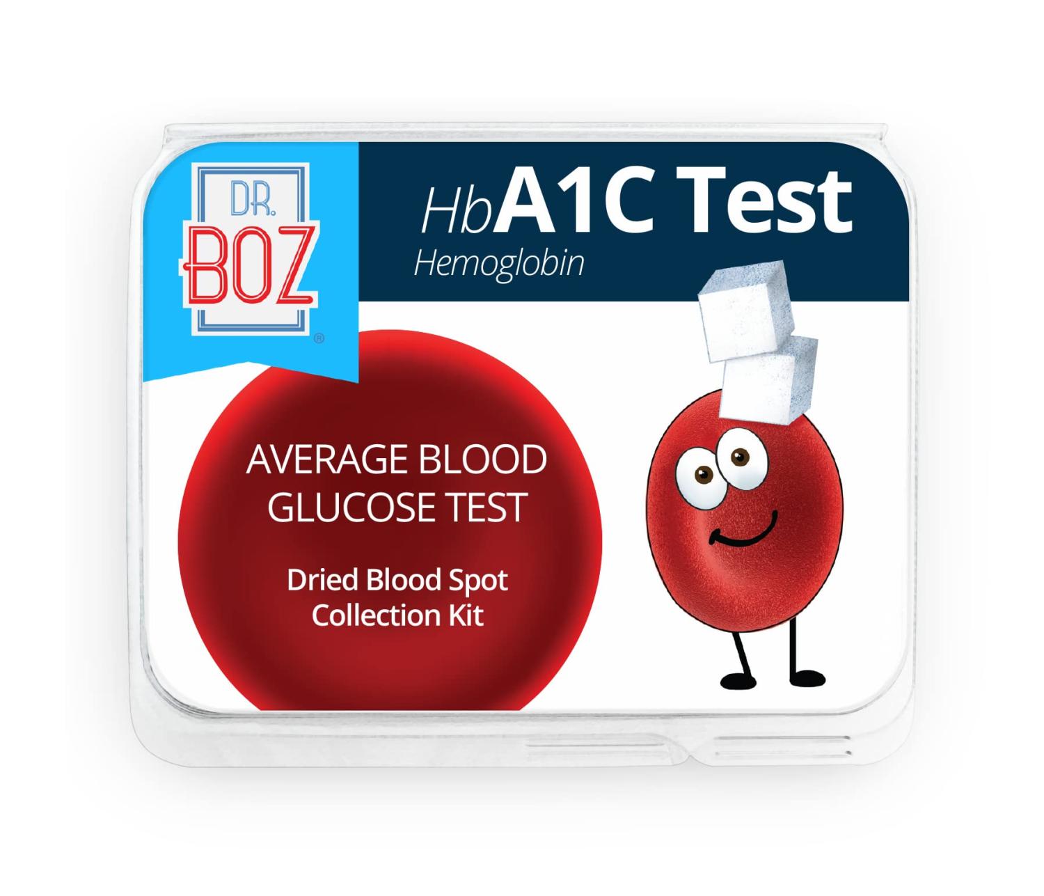 A1C Test Kit | Average Blood Glucose | 1 Test | Results Included ...