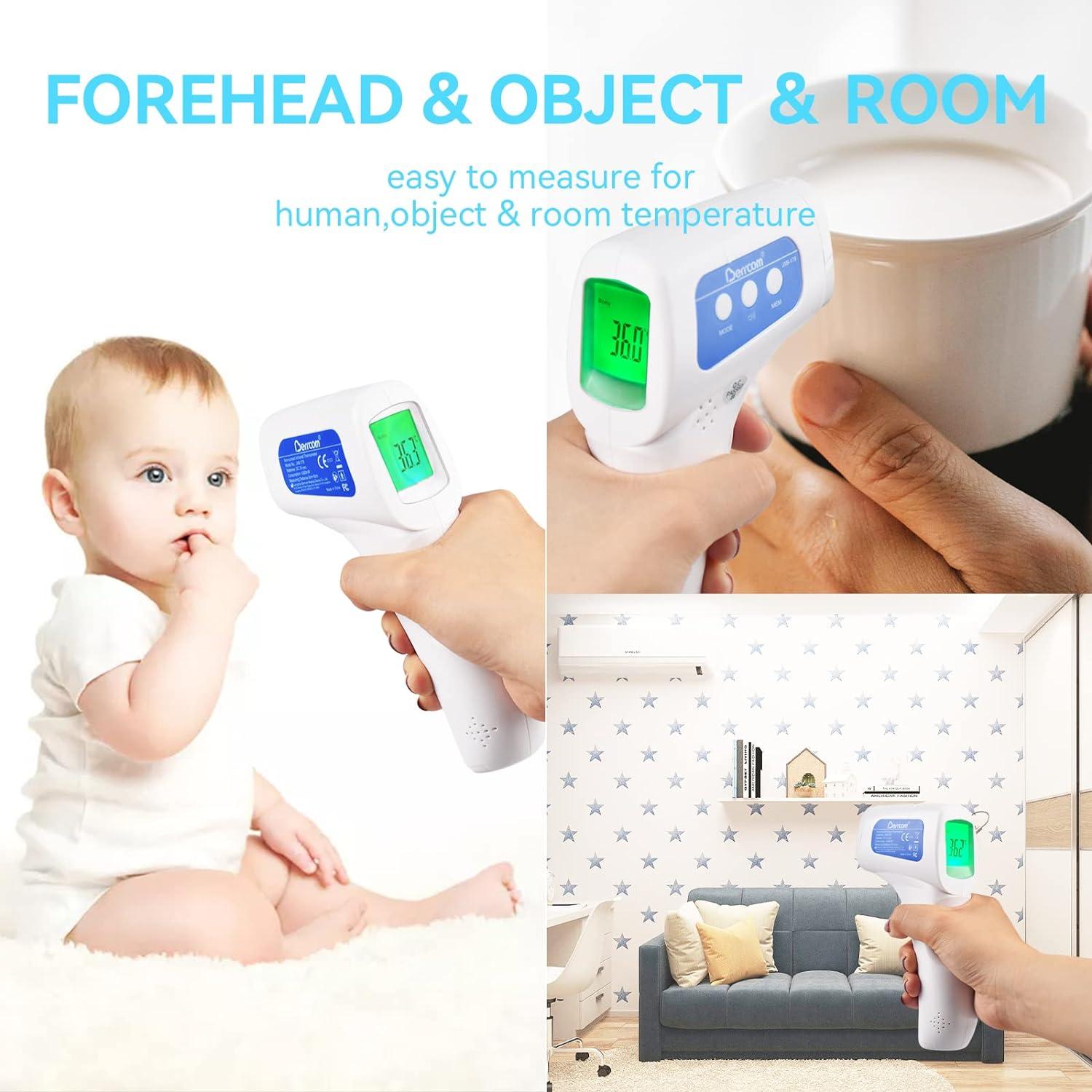 Berrcom Non Contact Infrared Forehead Thermometer Instant Reading
