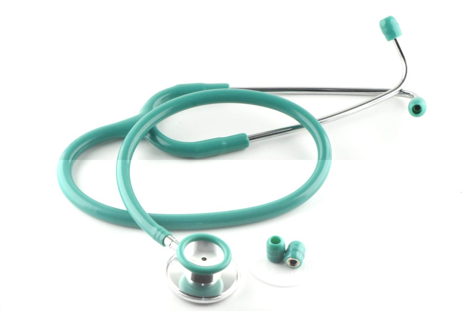 Optimum Dual Head Stethoscope - Green | Ideal for Medical Professionals ...