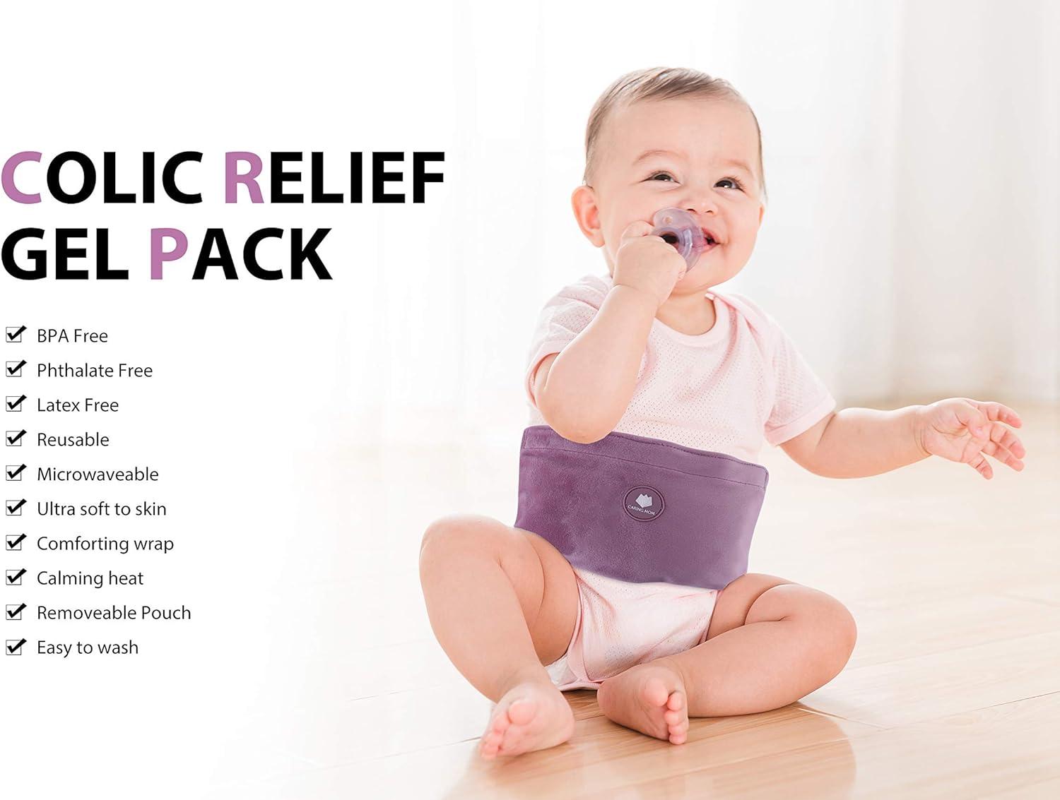 Caring Mom Microwavable Gel Pack for Baby Colic Gas Relief | Reusable ...
