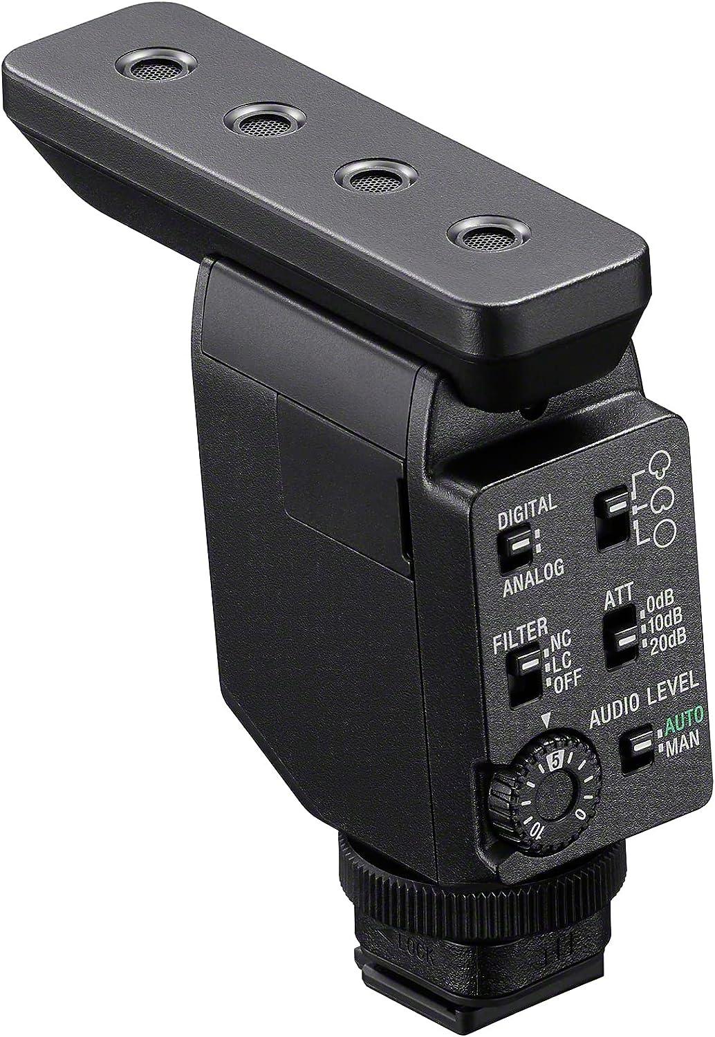 ECM-B10 XLR Digital MI Shoe Shotgun Microphone with Beamforming ...