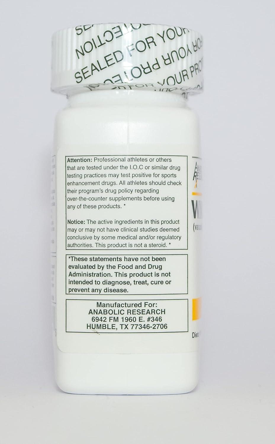 Winn-50 Anabolic Research Supplement - Build Lean Muscle, Enhance ...