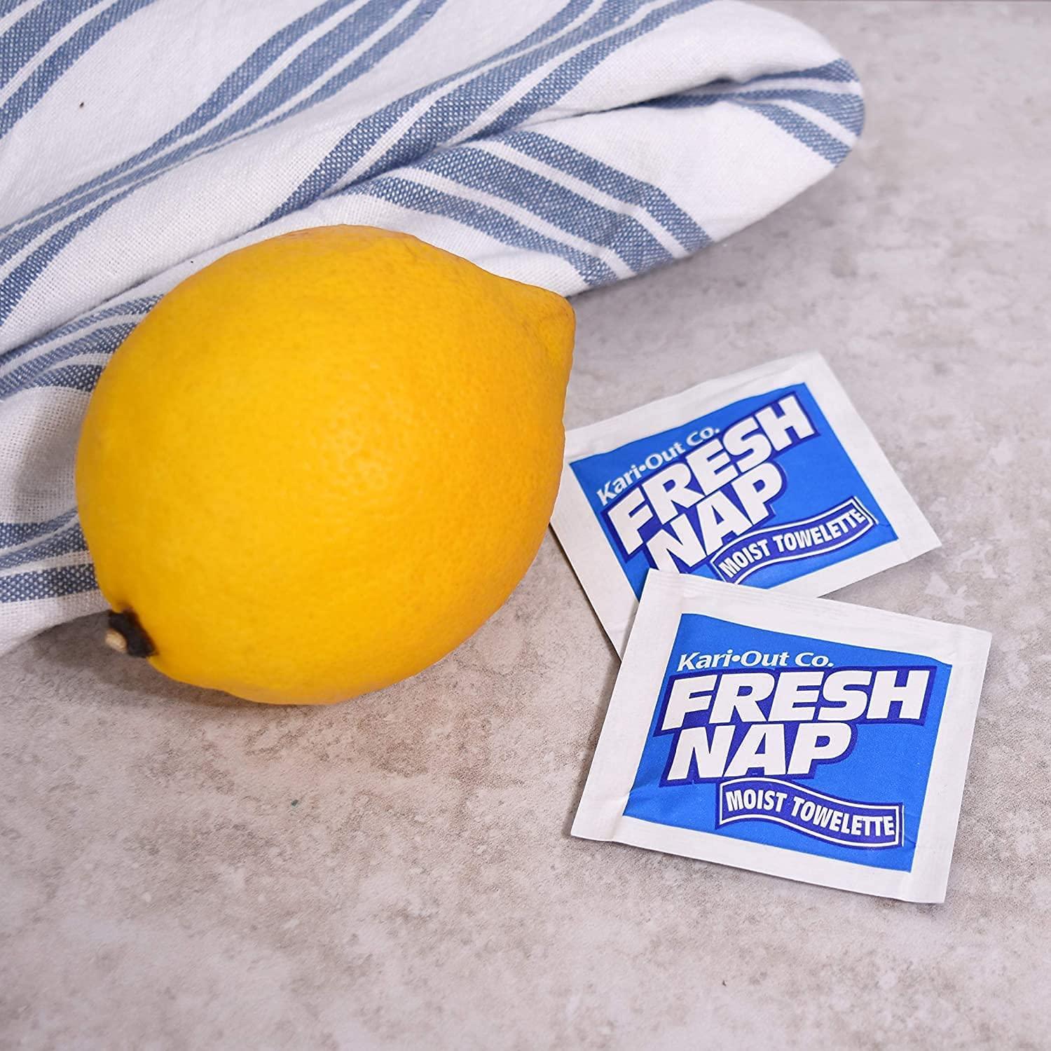 Fresh Nap Moist Towelette 100 Ct. - Refreshing and Convenient Cleansing ...
