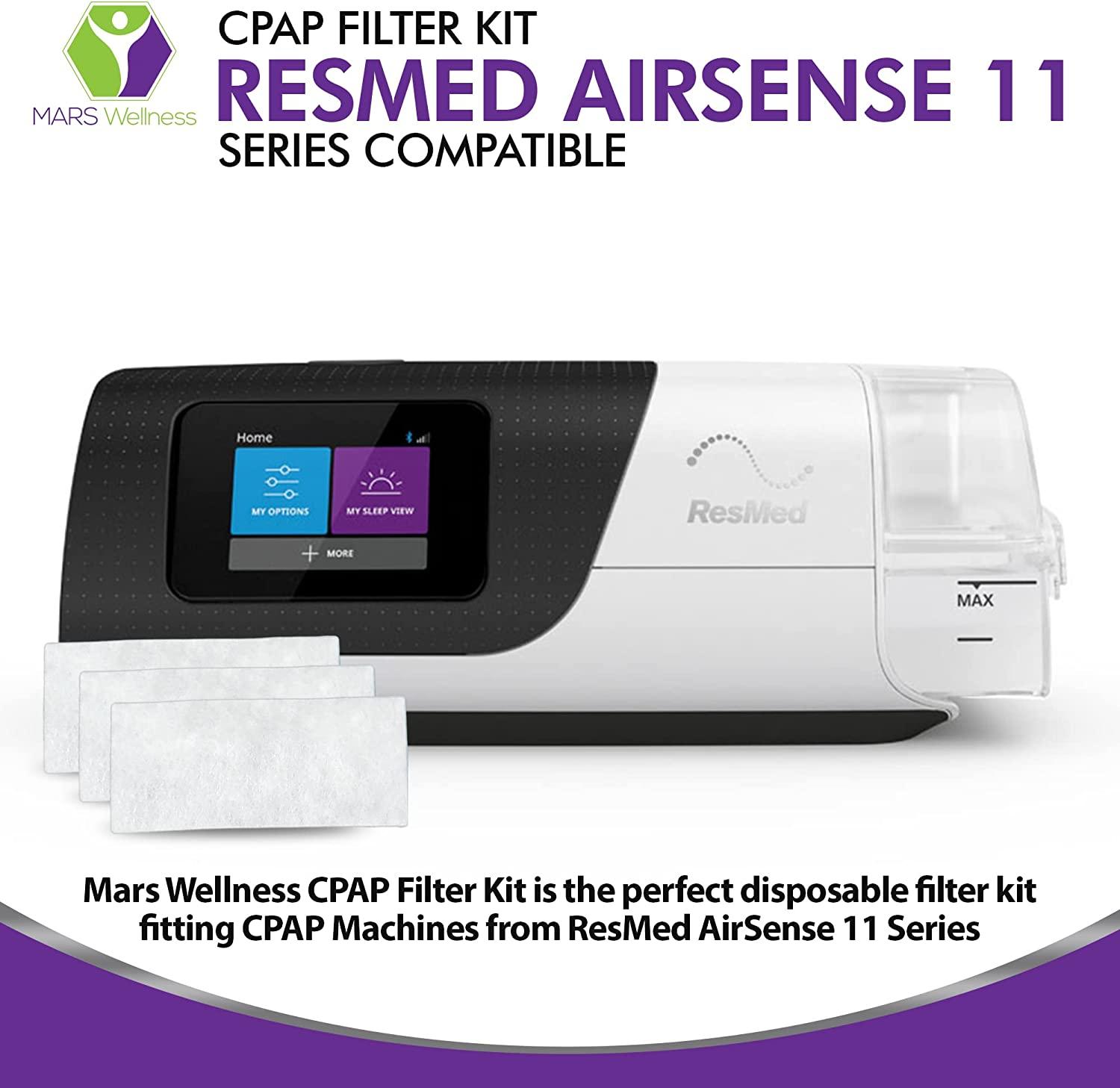 ResMed Airsense 11 CPAP Filters - 20 Pack - Made in USA - Mars Wellness ...