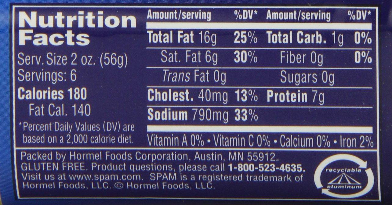 Spam Classic 12 oz Can (12 Pack) - Premium Canned Meat for Convenience ...