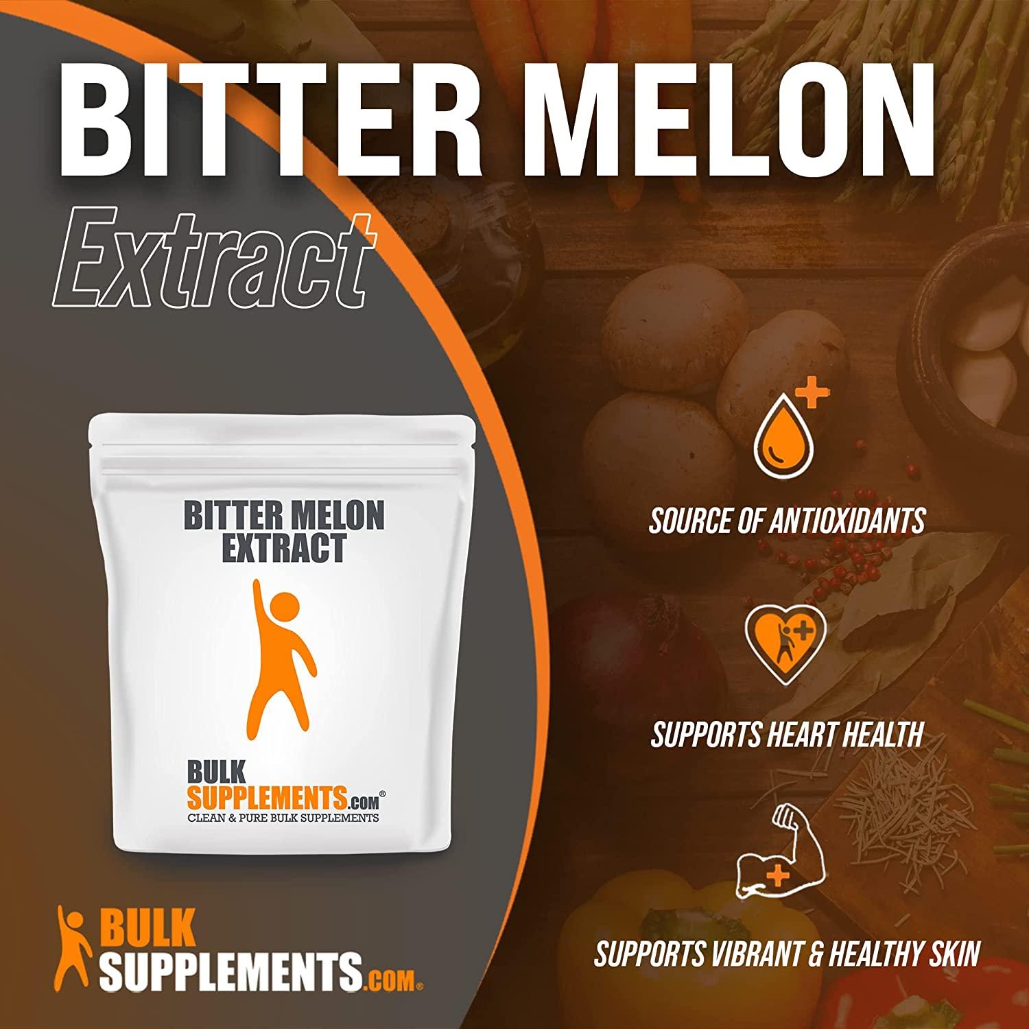 Bitter Melon Extract Powder - 100g - Cardiovascular Health Supplement ...