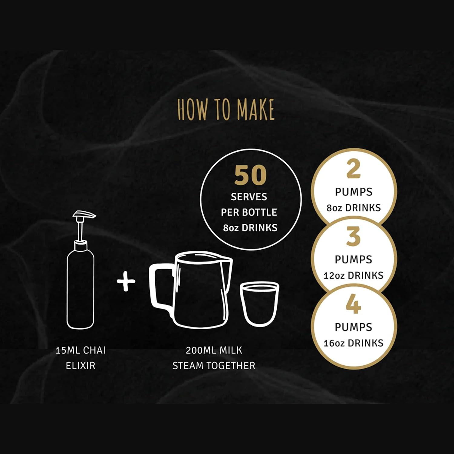 Alchemy Cordial Mumbai Chai Elixir Syrup 750ml - Delicious Vegan ...