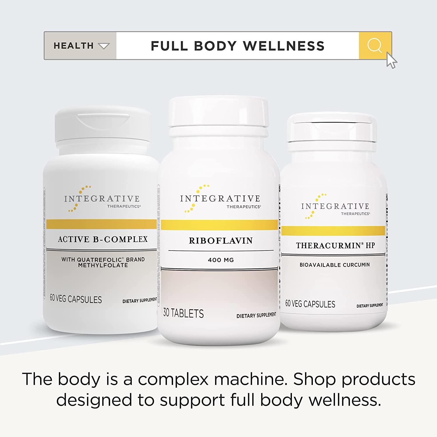 Integrative Therapeutics Riboflavin 400mg Tablets - Cellular Energy ...