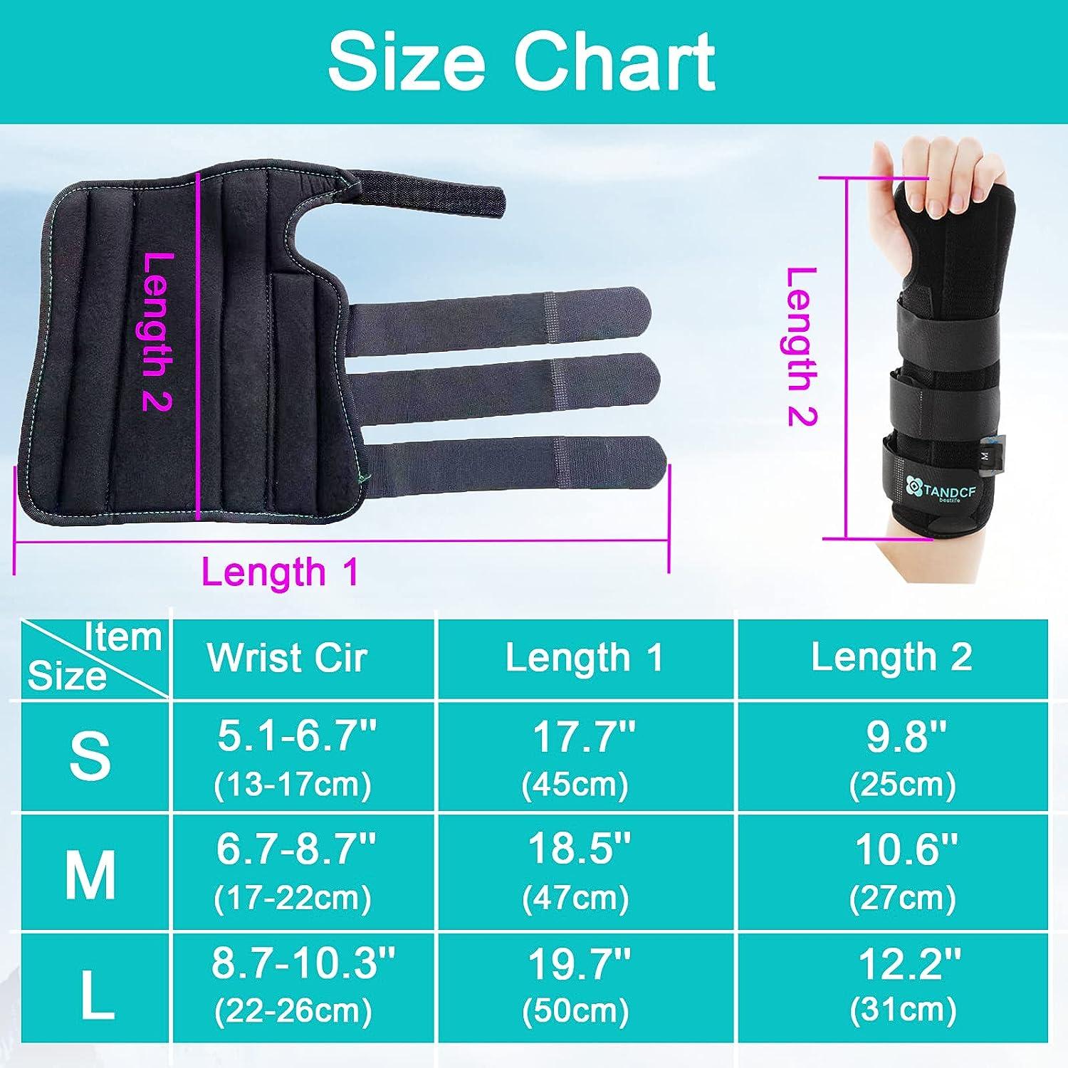 TANDCF bestlife Unisex Forearm and Wrist Support Splint Brace Double ...