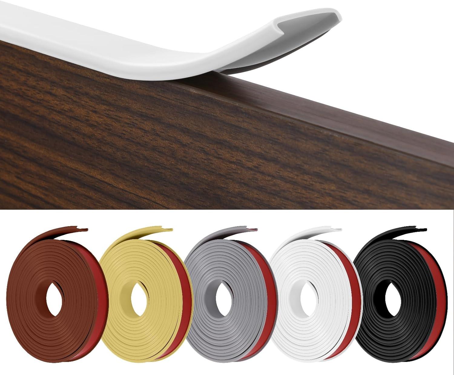 flintronic 3m*12mm U-Shape Flexible Furniture Edge Banding Baby Safty ...